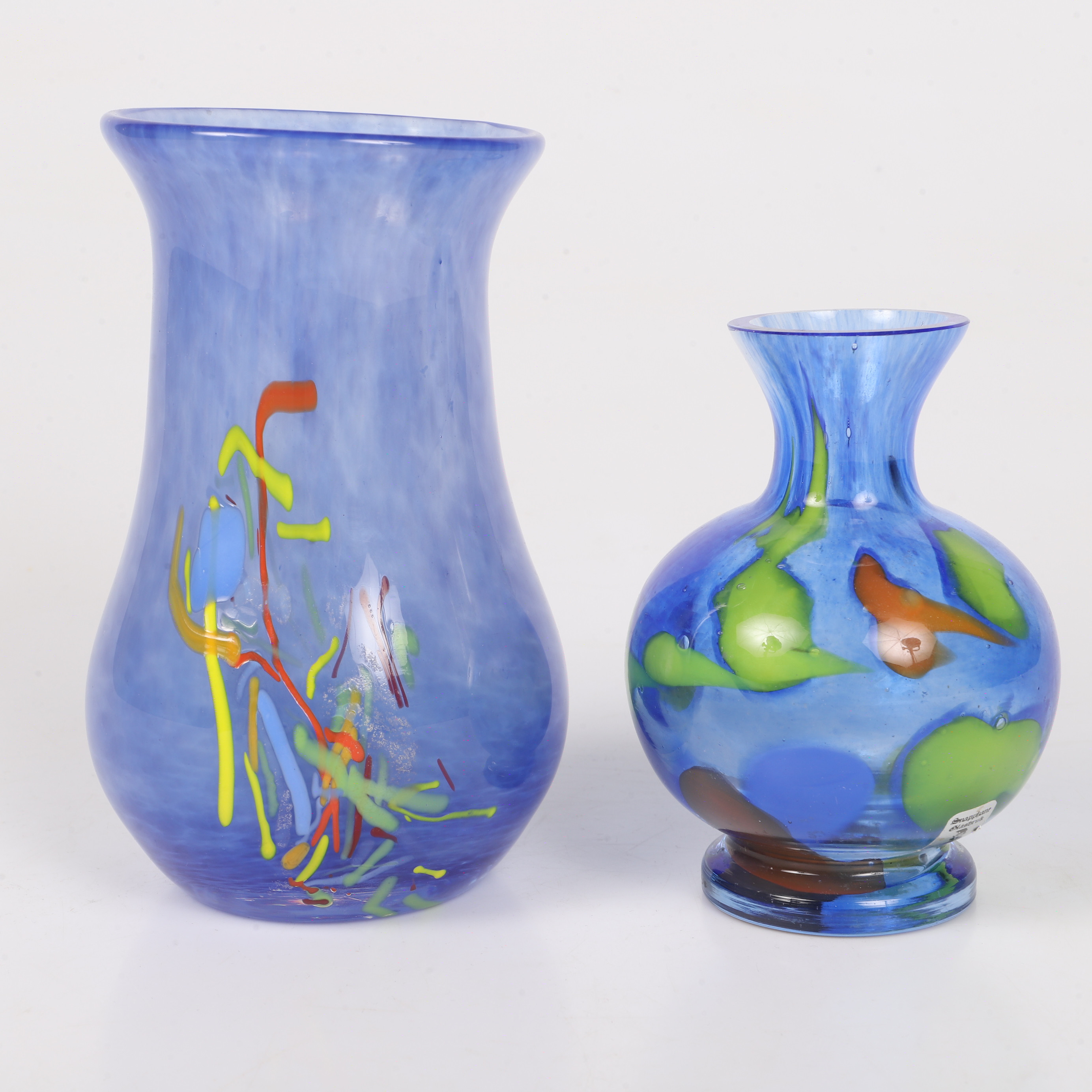 Images for 2175745. VASER M. M, 4 pieces, glass, incl. a studio glass ...