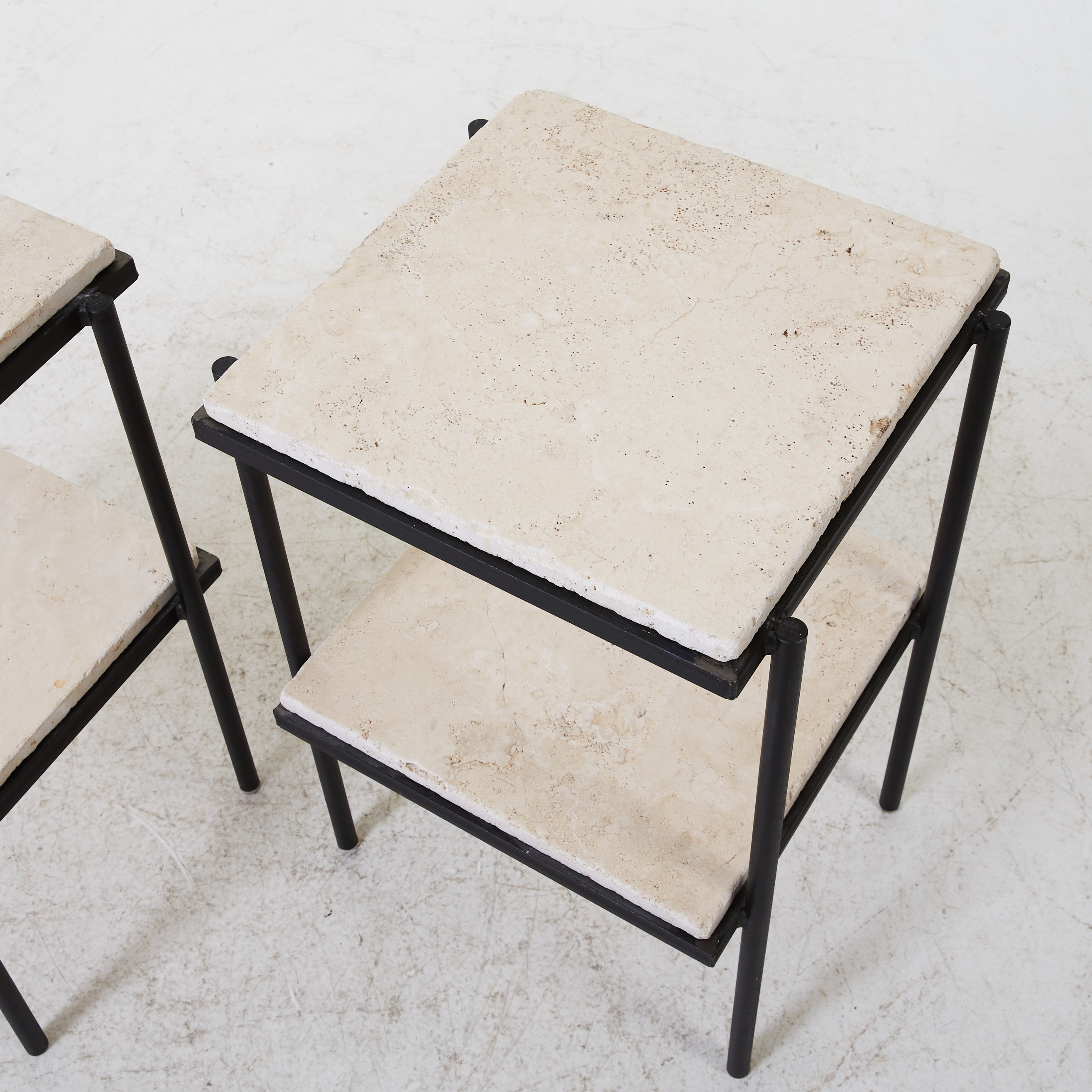 Images for 2183958. BED TABLES/SIDE TABLES, a pair, contemporary, base ...