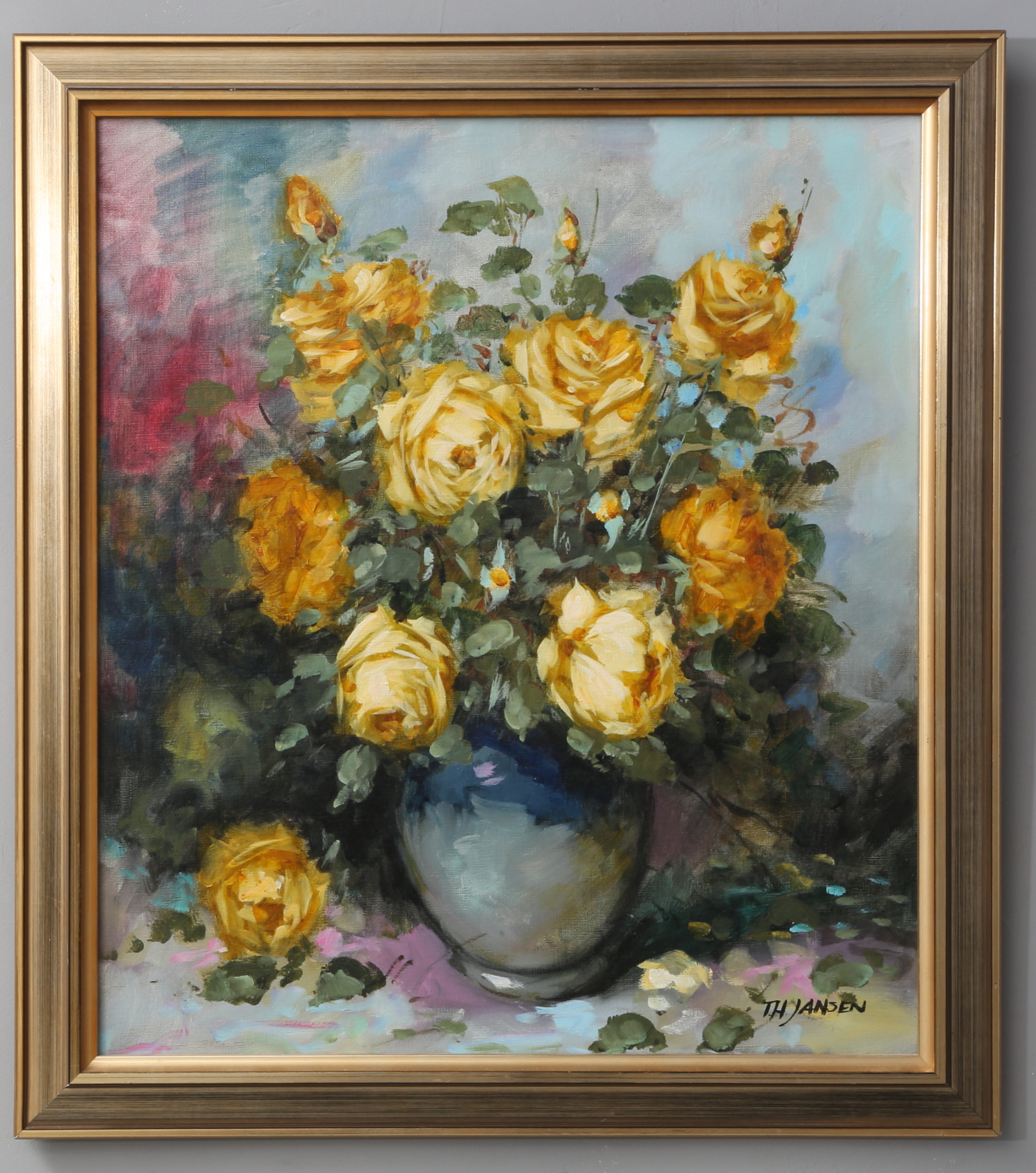 Images for 2184113. THEODOR JANSEN. oil on canvas, signed. - Auctionet