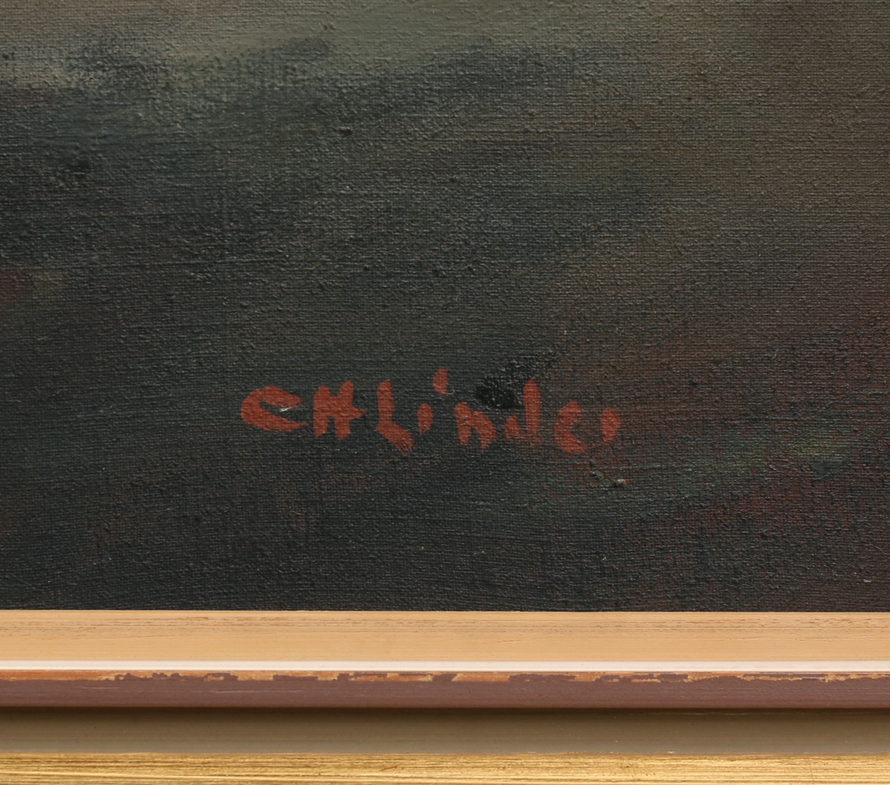 Images for 2184826. CARL HENRIK LINDER. Oil on Board, signed CH Linder ...