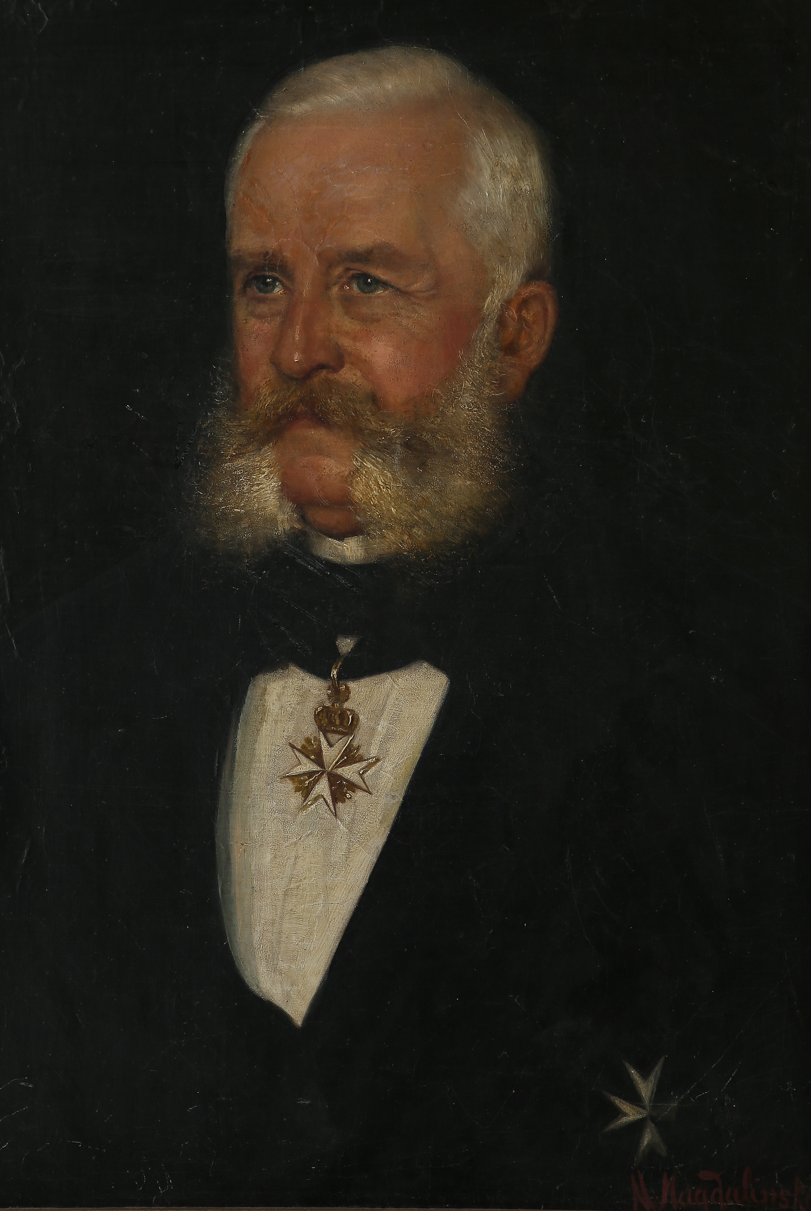 Bilder zu 2186809. OIDENTIFIERAD KONSTNÄR. Portrait von Hugo von Bonin ...