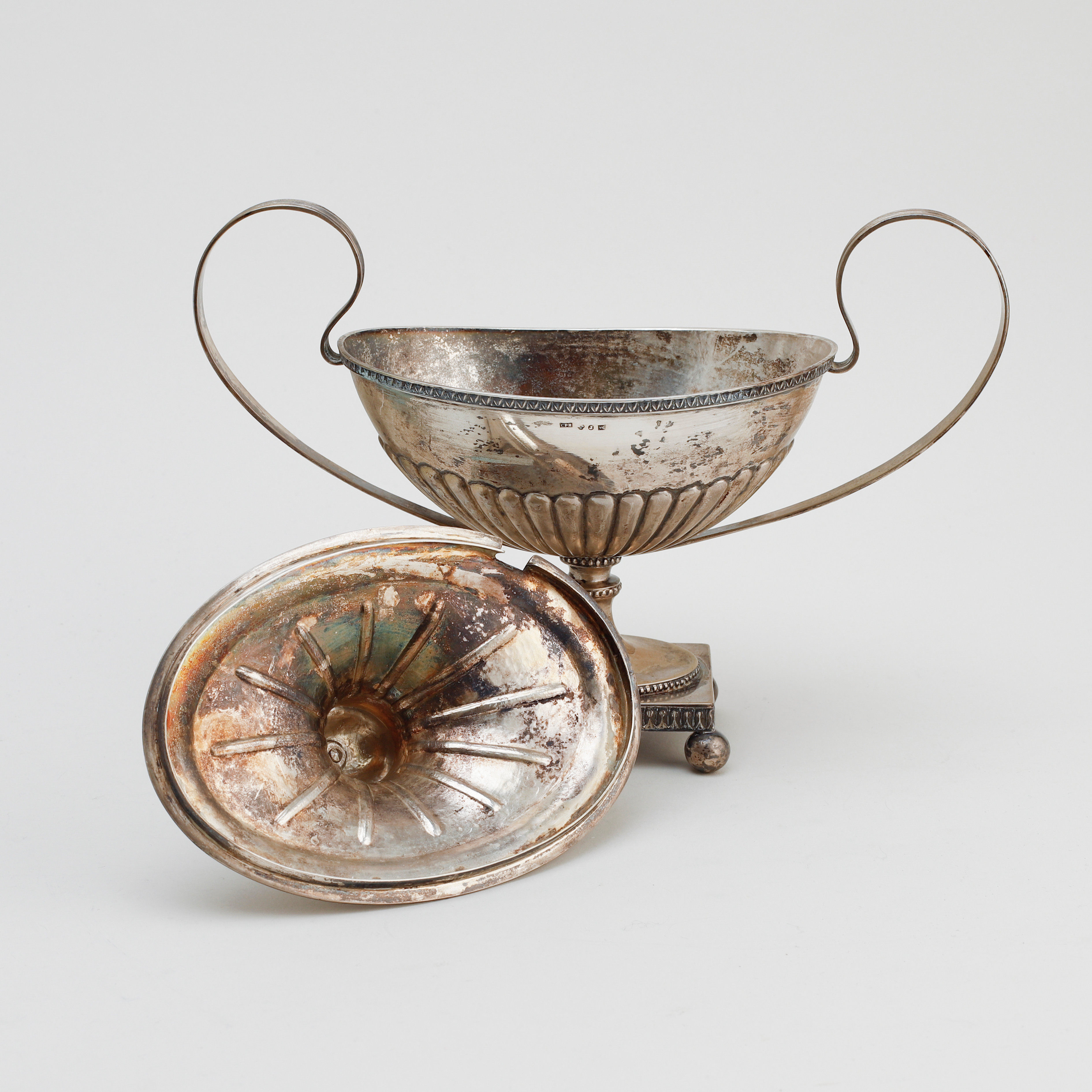 Images for 2187621. SUGAR BOWL, silver, Claes Peter Hedin's widow ...