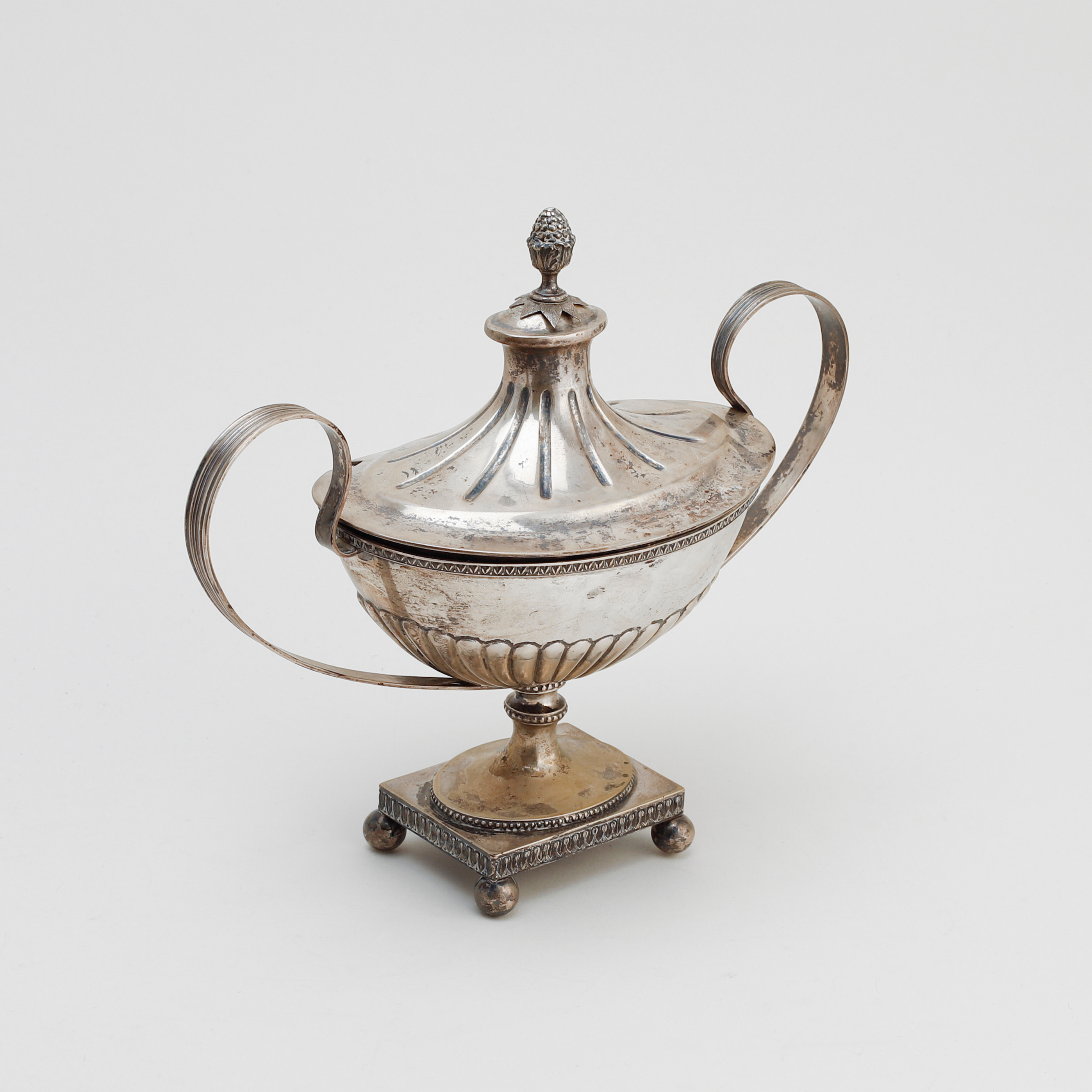 Images for 2187621. SUGAR BOWL, silver, Claes Peter Hedin's widow ...