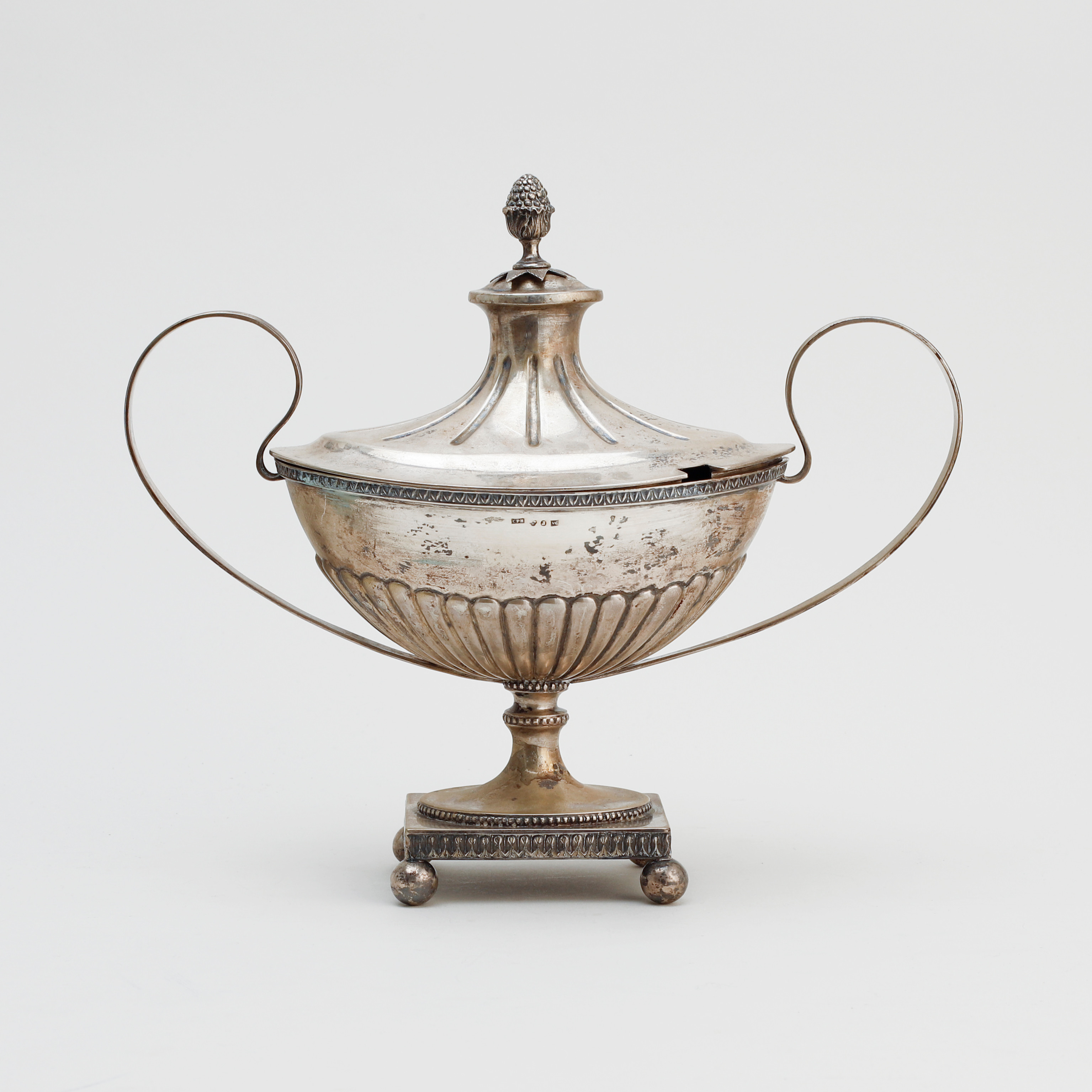 Images for 2187621. SUGAR BOWL, silver, Claes Peter Hedin's widow ...