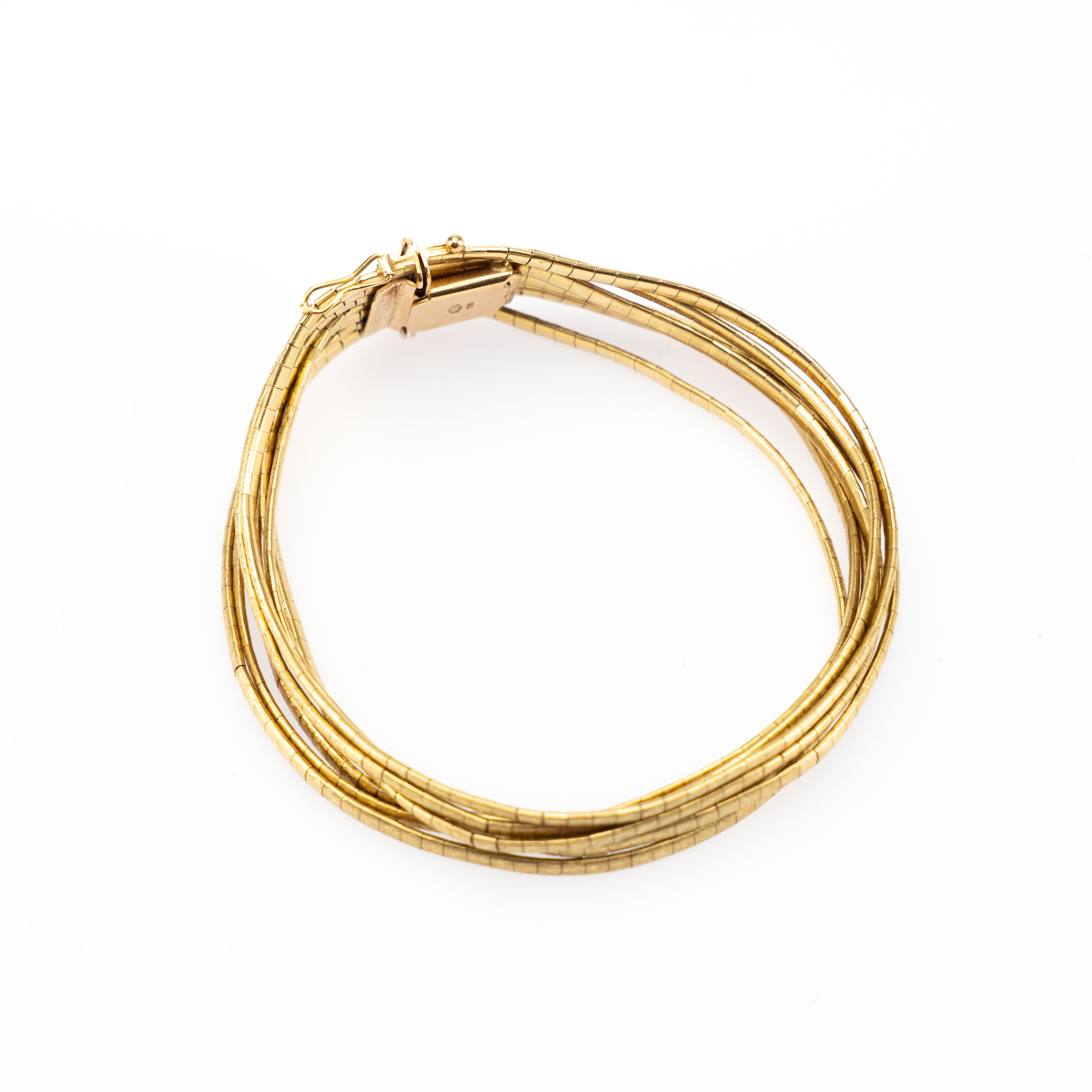 2189258. RANNEKORU, 18K kultaa, Uno A Erre, Italia. kuvat - Auctionet