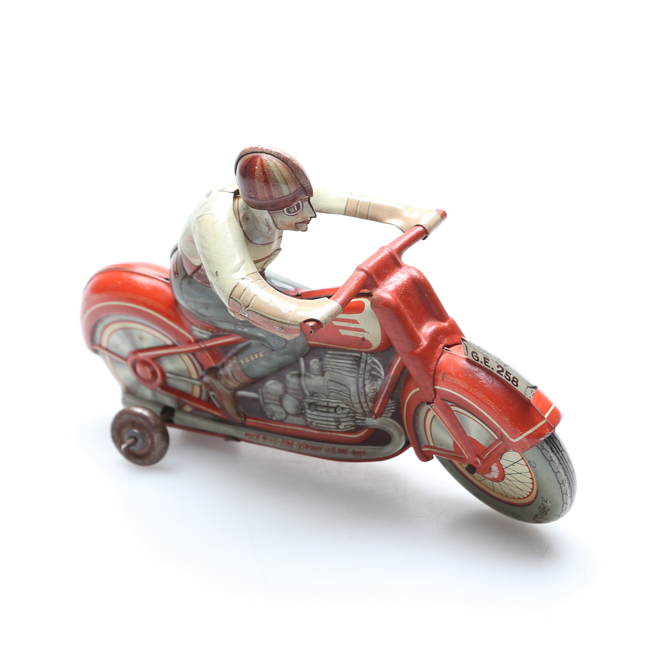 Images for 2189318. TOY MOTORCYCLE, Technofix, sheet metal, mechanical ...