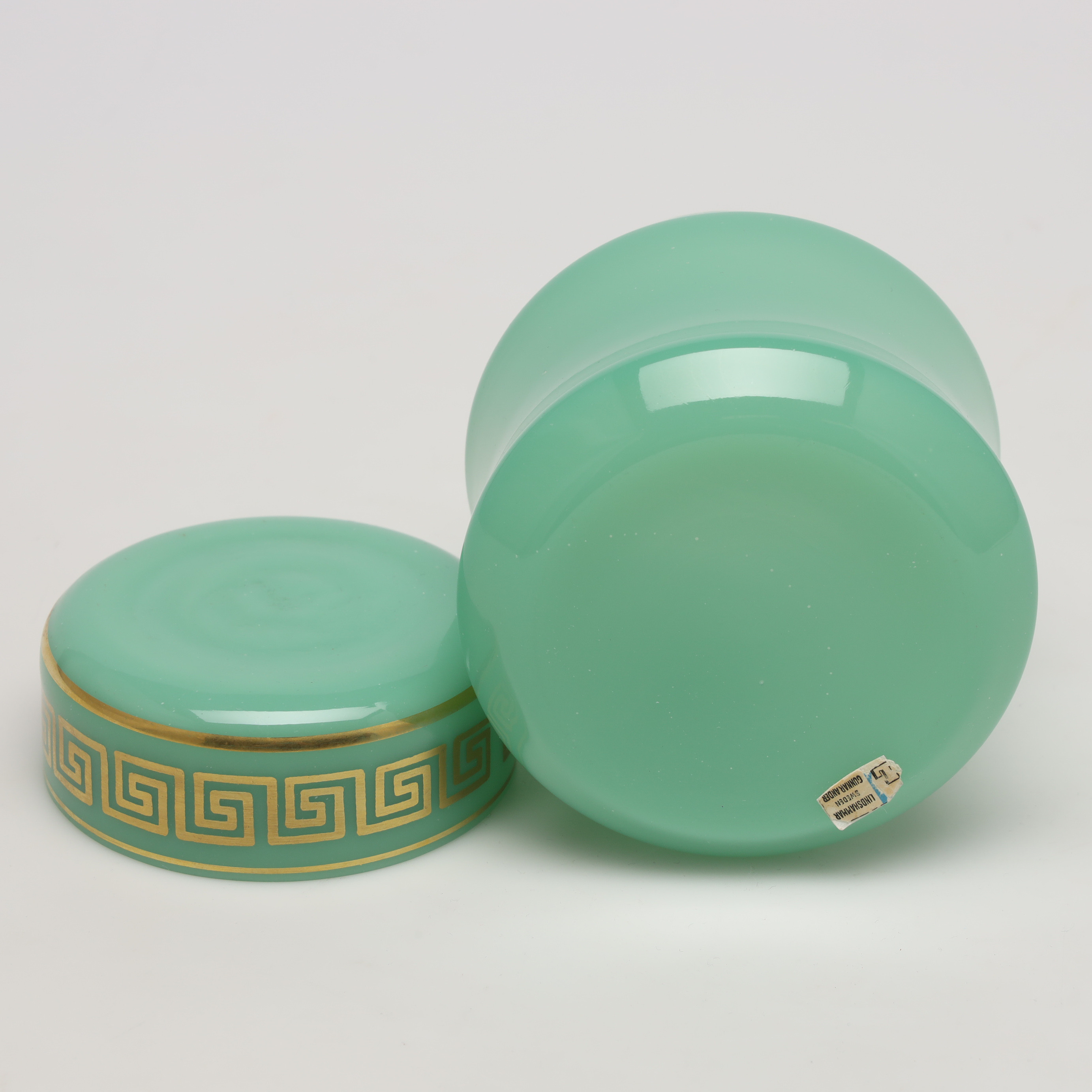 Images for 2189634. GUNNAR ANDER. jar with cover, Lindshammar, green ...