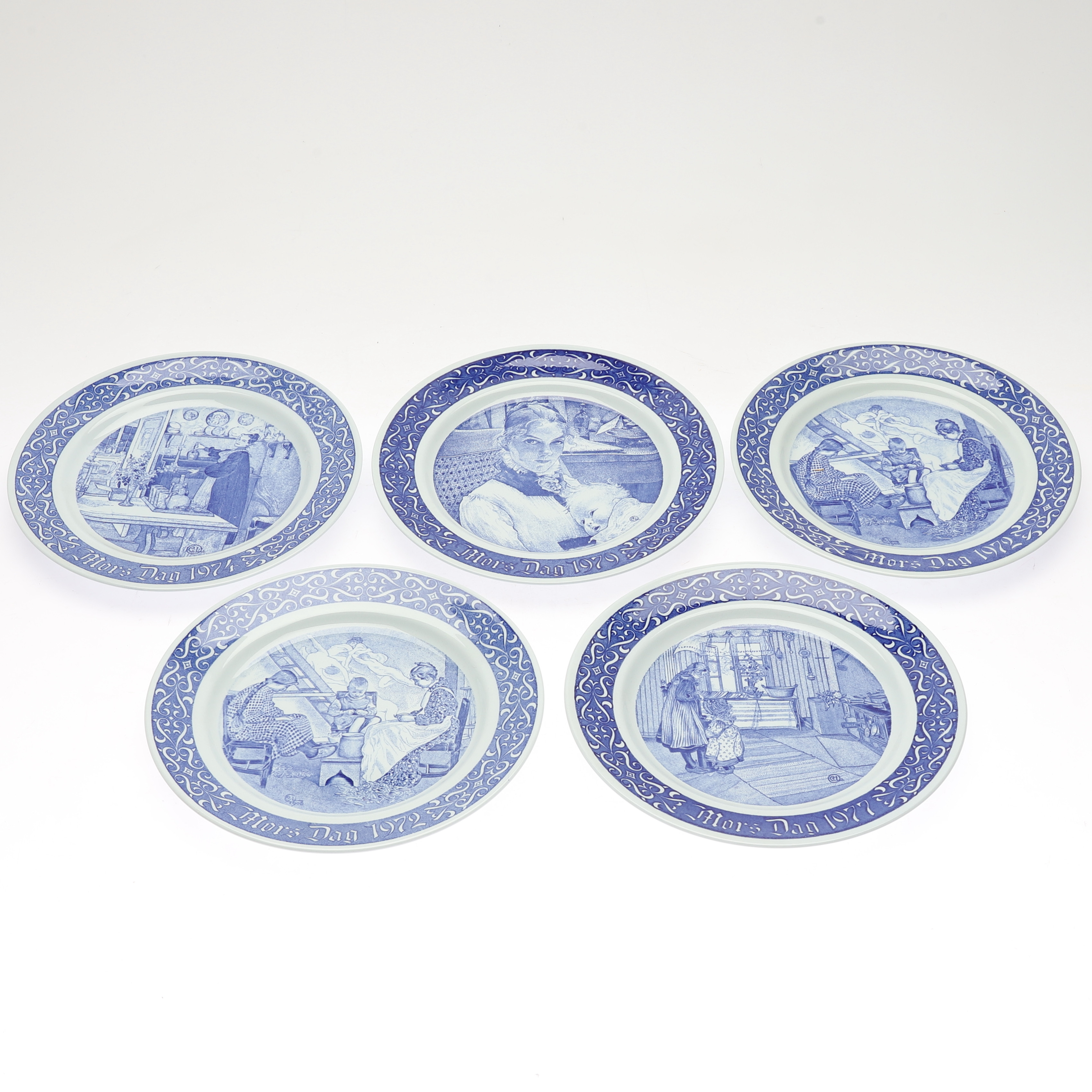 Images for 2189909. COLLECTIBLE PLATES, "Mother's Day", Motif by Carl ...