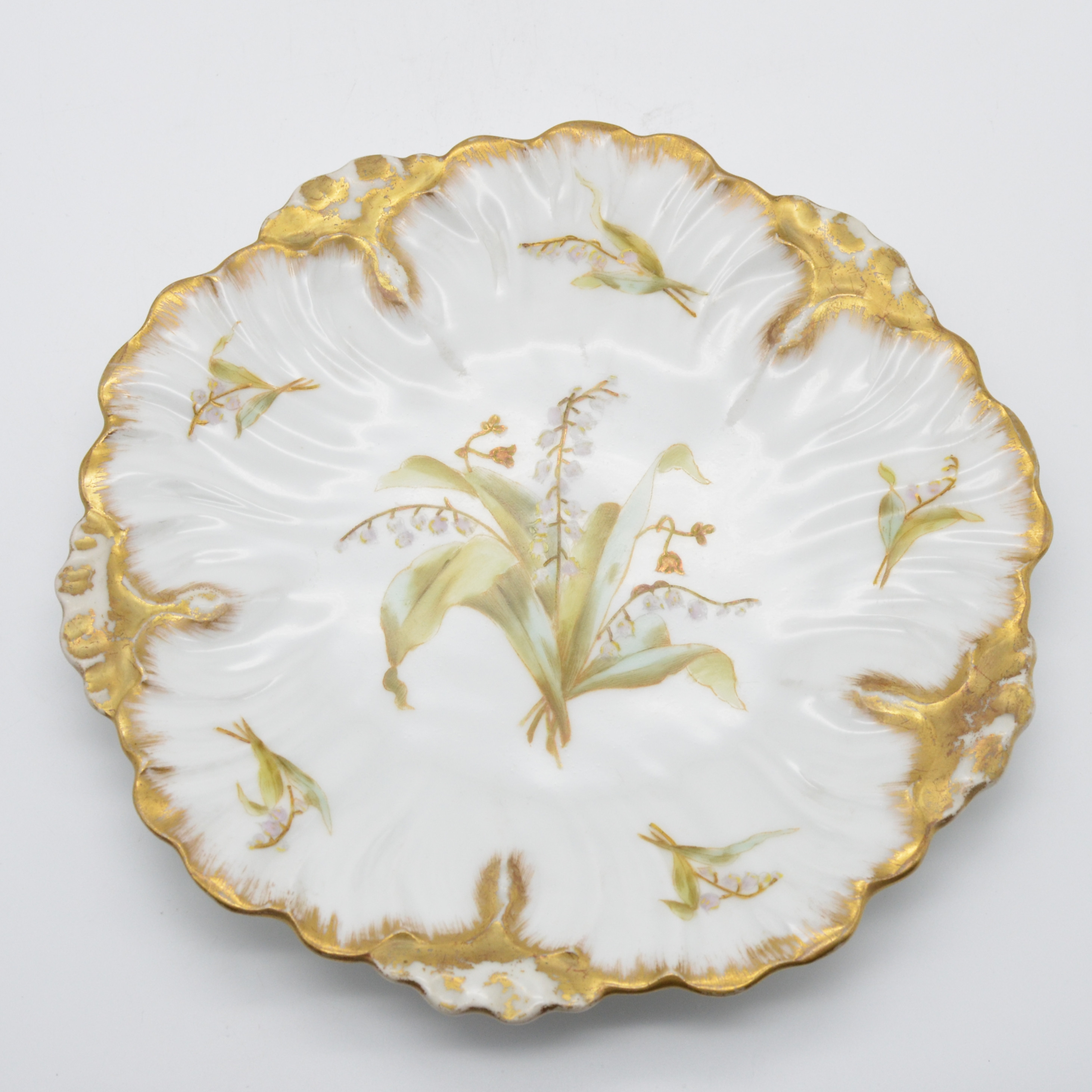 Images for 2191035. 2 ANTIQUE LIMOGES FRANCE ELITE PORCELAIN PLATES ...