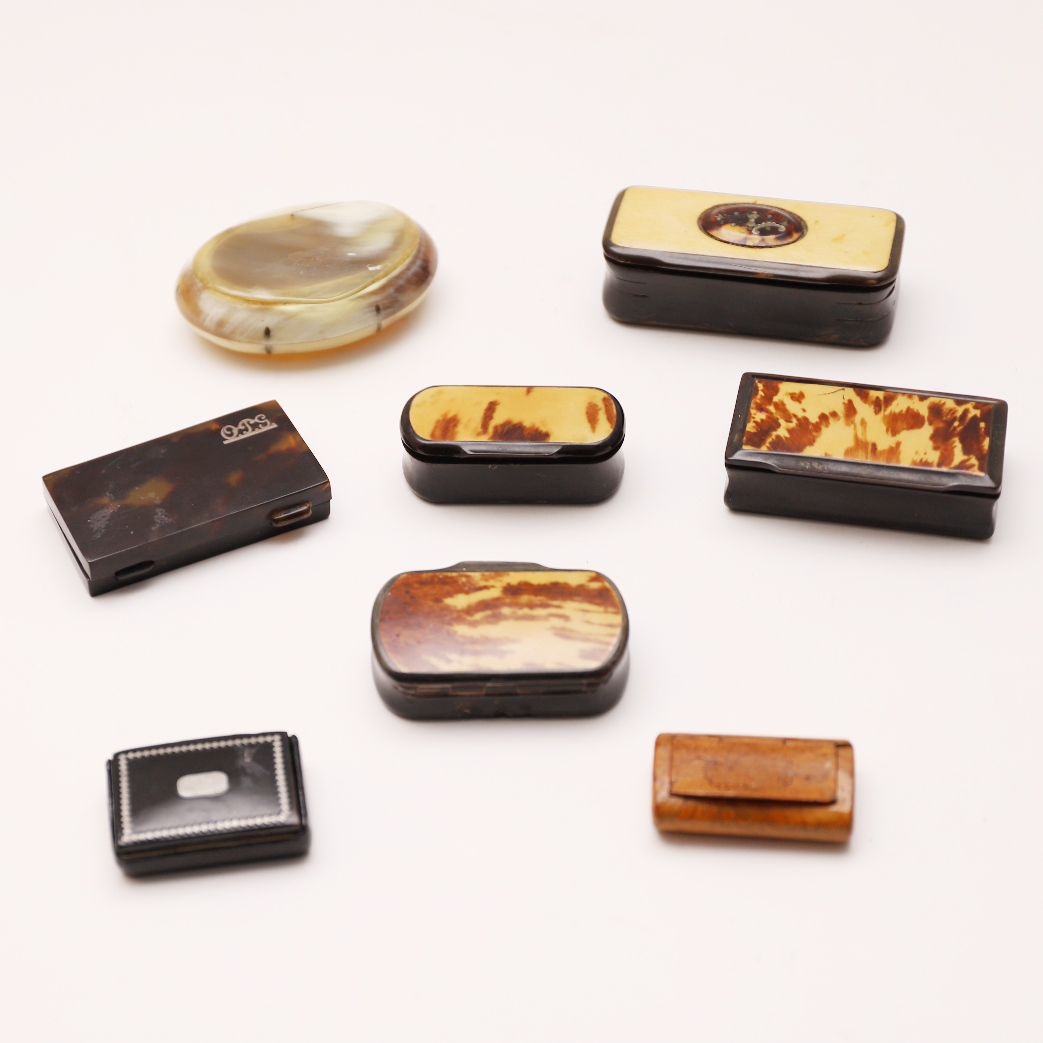 Images for 2191168. COLLECTION OF SNUFF BOXES, 8 boxes, various ...