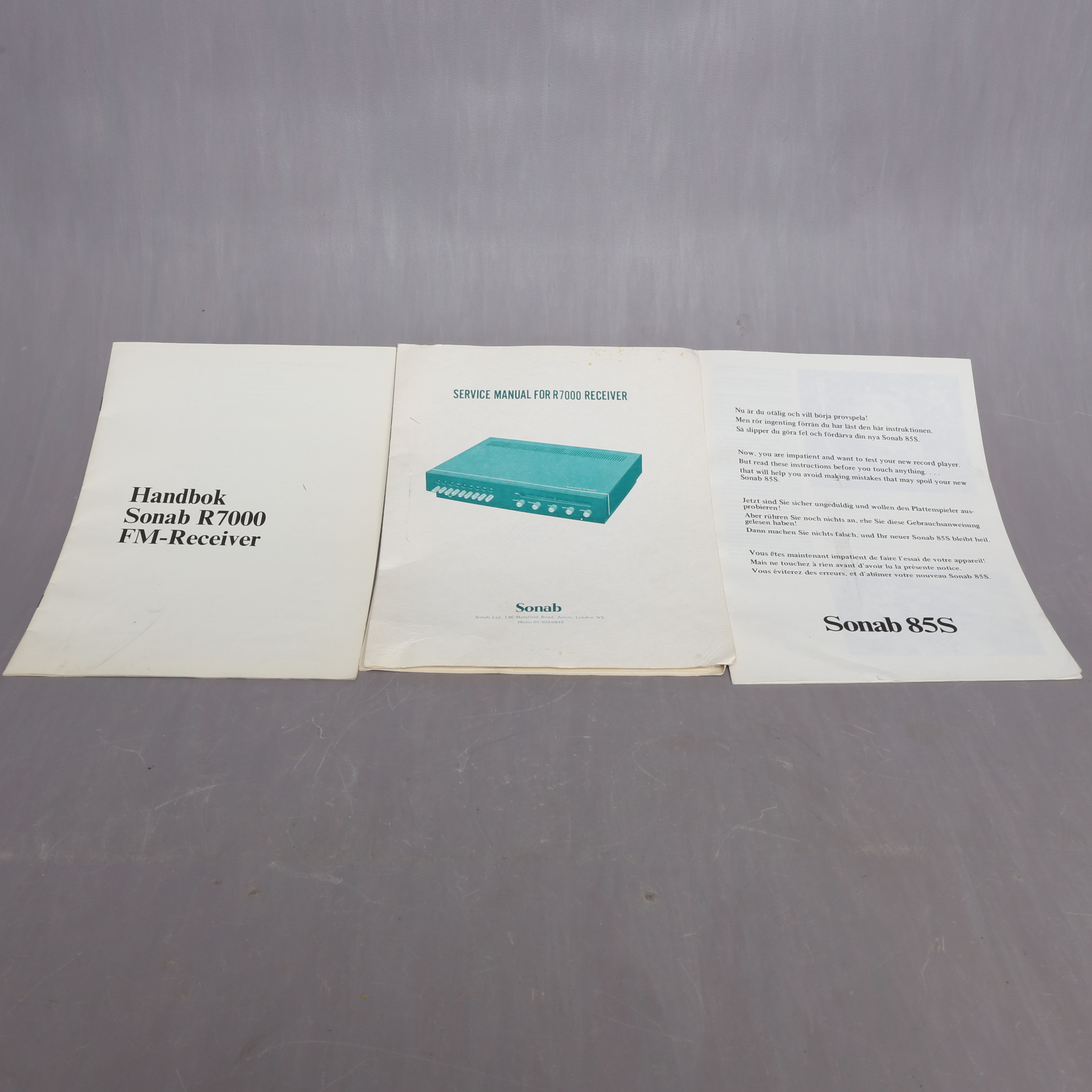 Images for 2191680. RECEIVER, Sonab R7000. - Auctionet