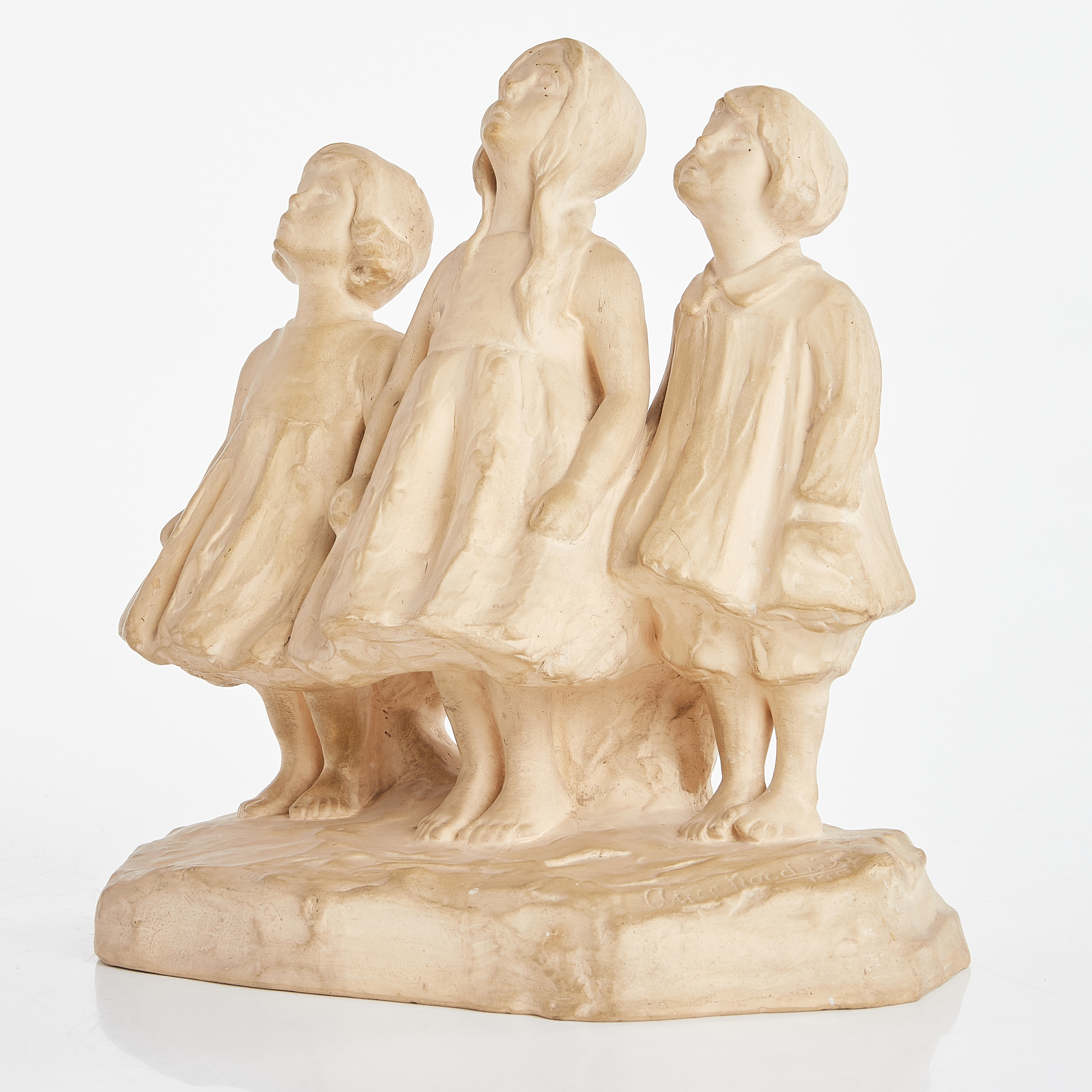 Images for 2193199. ALICE NORDIN. Sculpture, "Wild Geese", terracotta ...