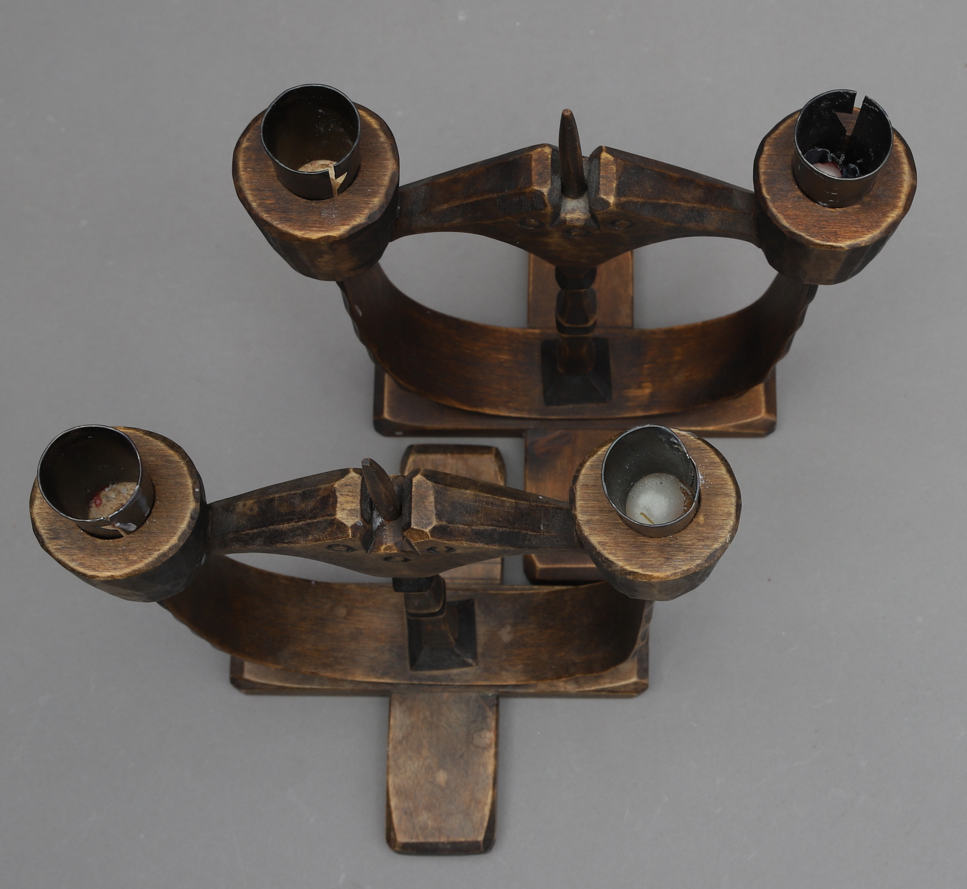 Images for 2193974. CANDLES, a pair, Mats in Taserud, signed. - Auctionet