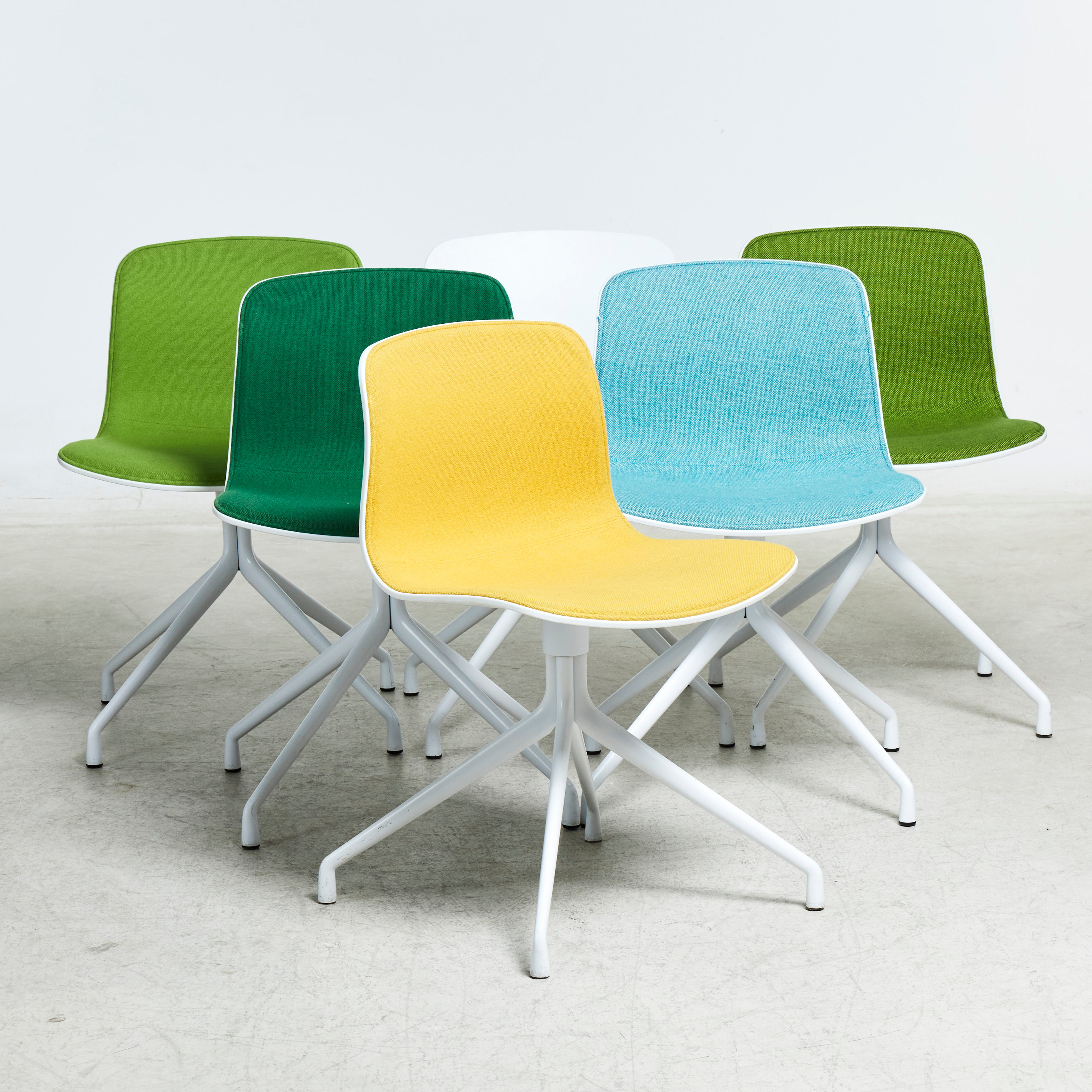 Images for 2197003. HEY WELLING. CHAIRS, 6 pcs, "About a Chair" for HAY ...