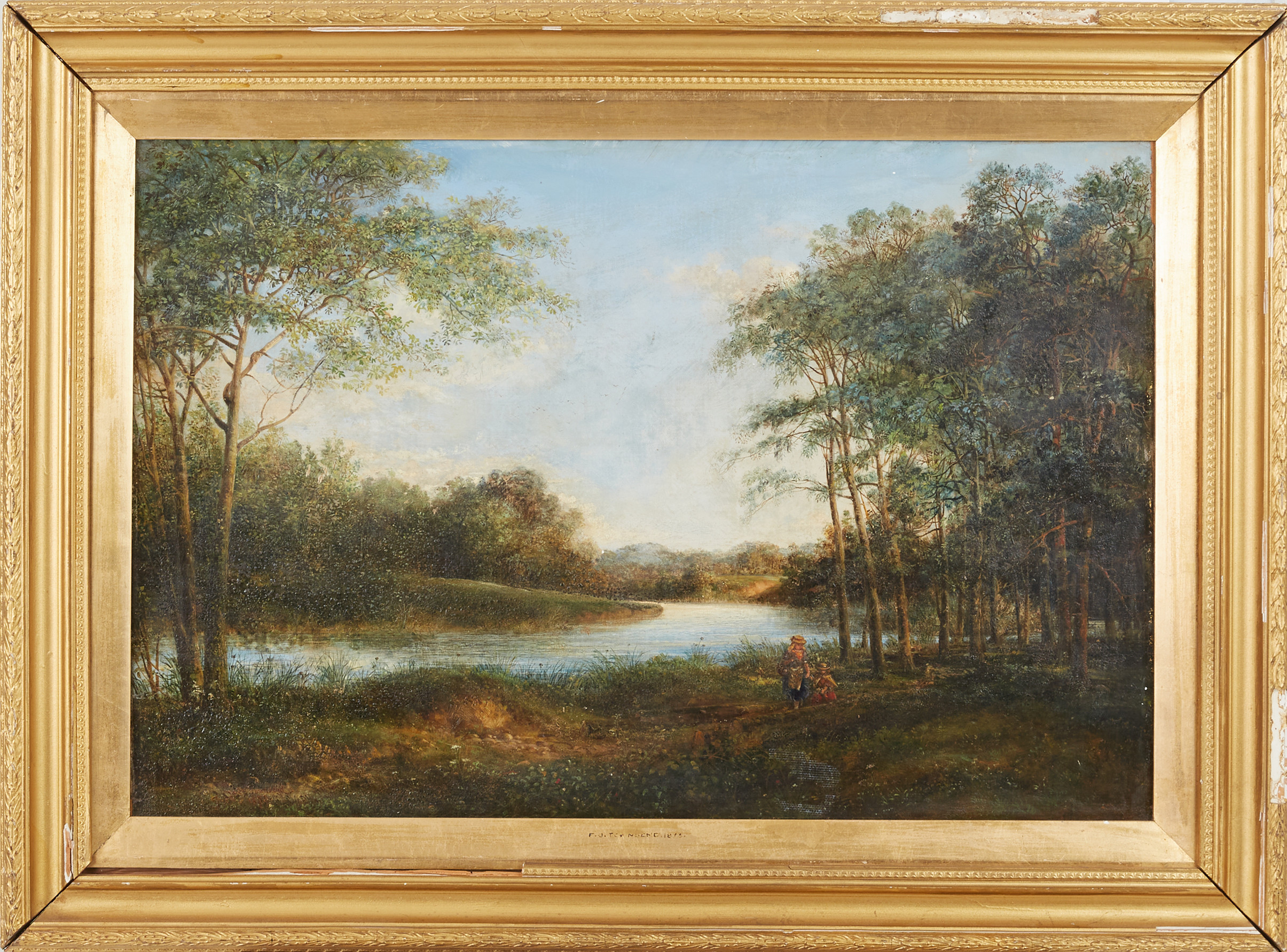 Images for 2198457. OIDENTIFIERAD KONSTNÄR. oil on canvas mounted on ...