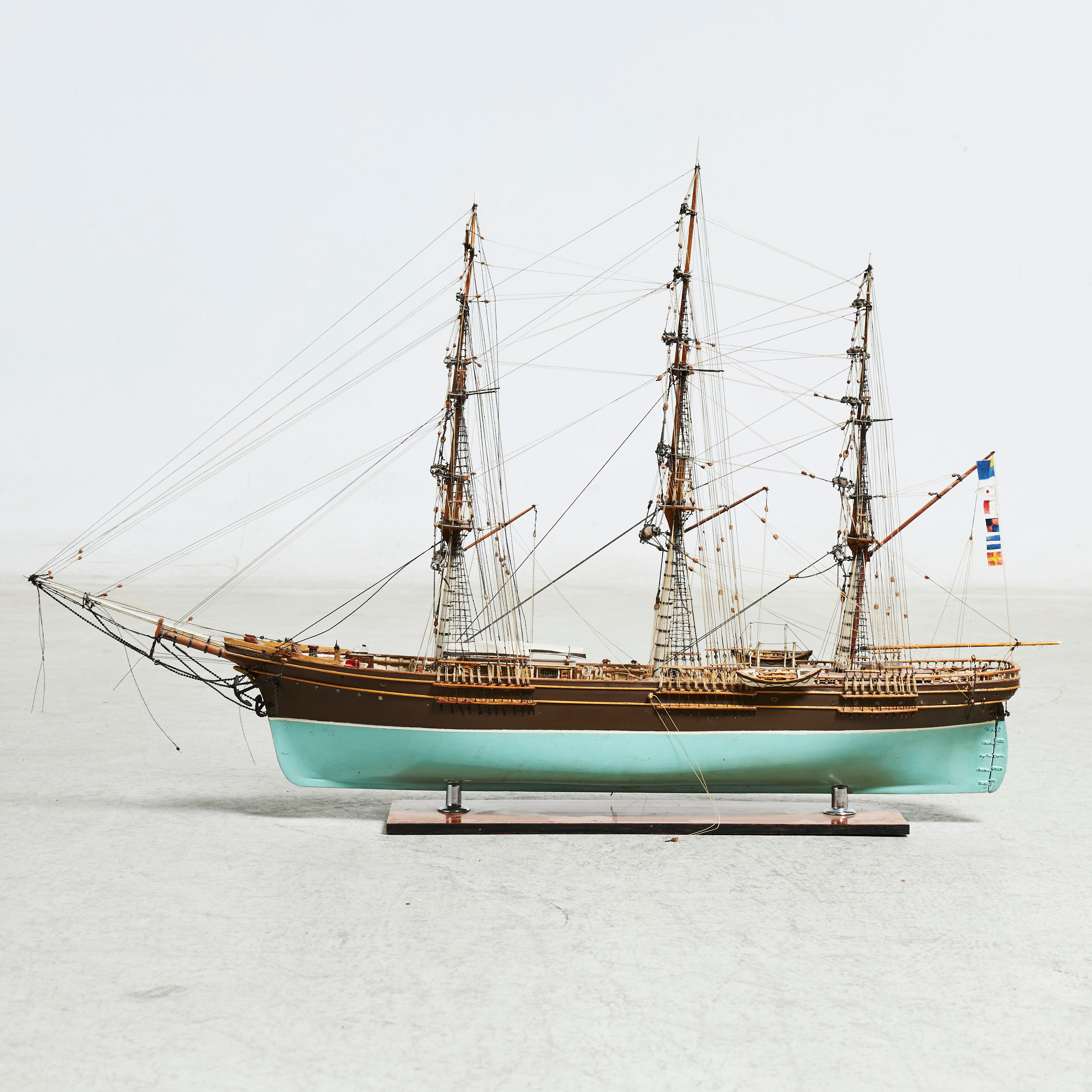 Images for 2199825. "HMS Flying Fish", ship model, painted wood ...