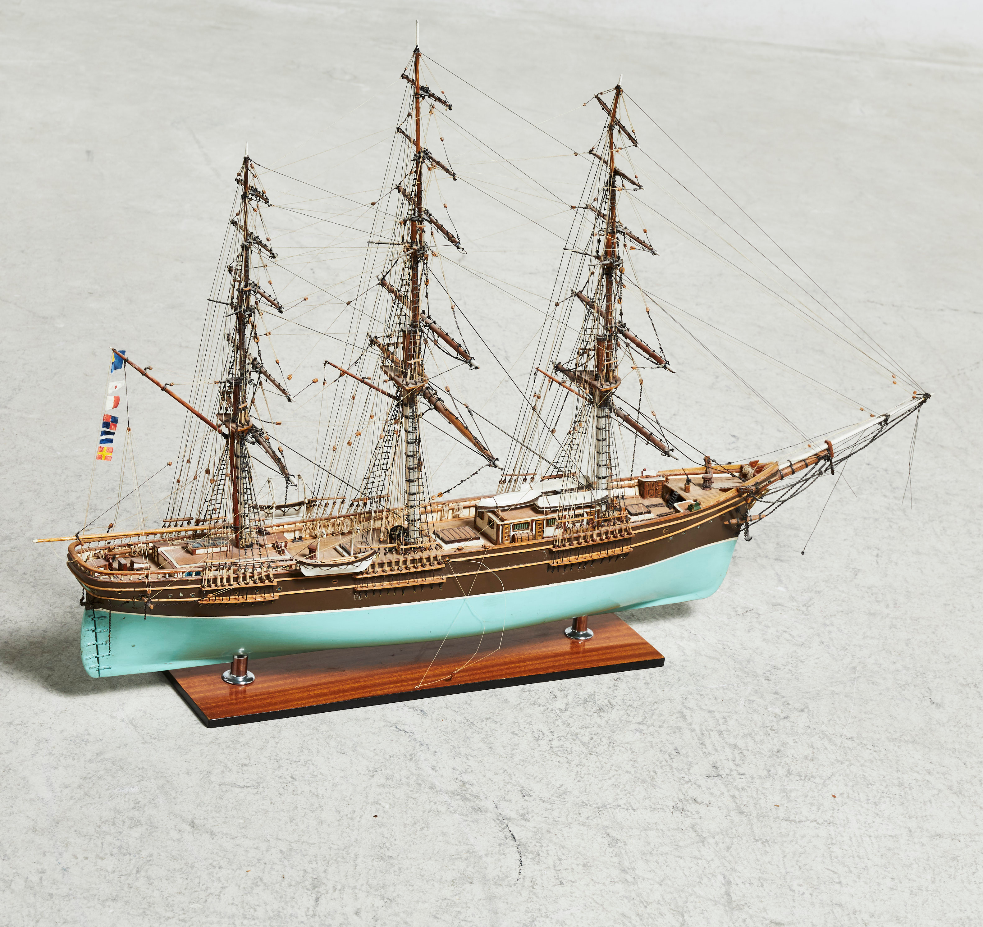 Images for 2199825. "HMS Flying Fish", ship model, painted wood ...