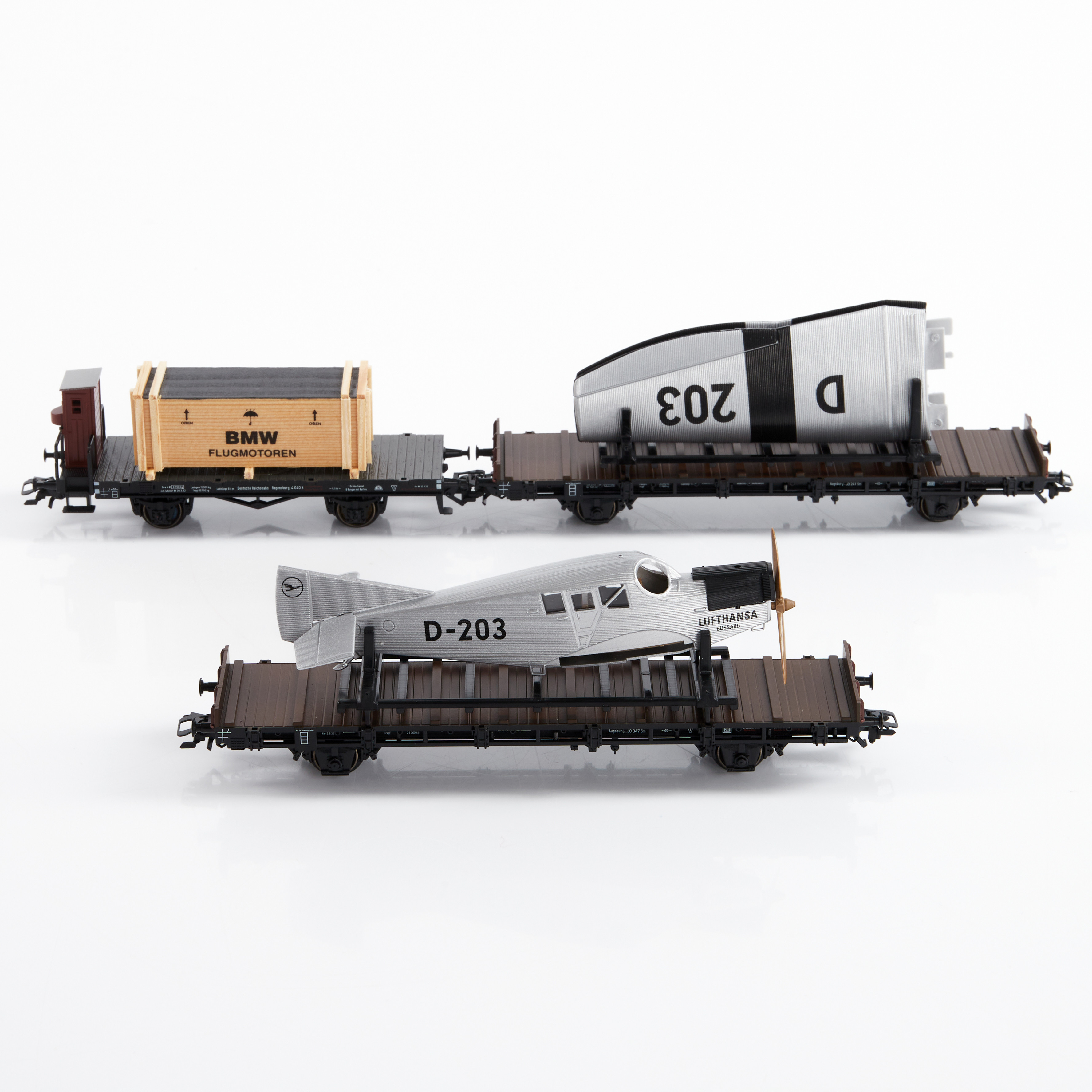 Images for 2200612. MÄRKLIN. Carriage set 45093 "Aircraft transport ...