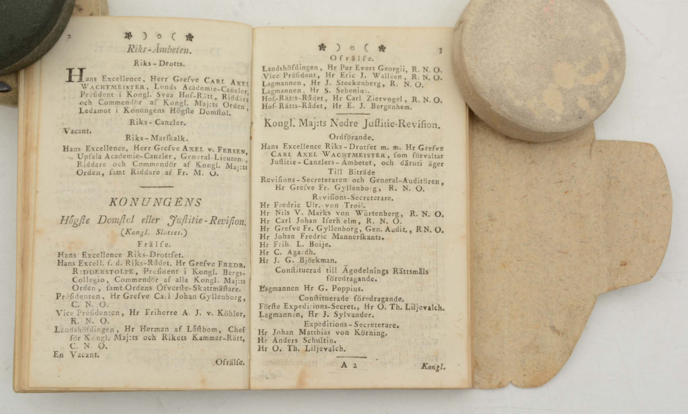 Images for 2202756. Sweden's war and civil calendar for the year 1806 ...