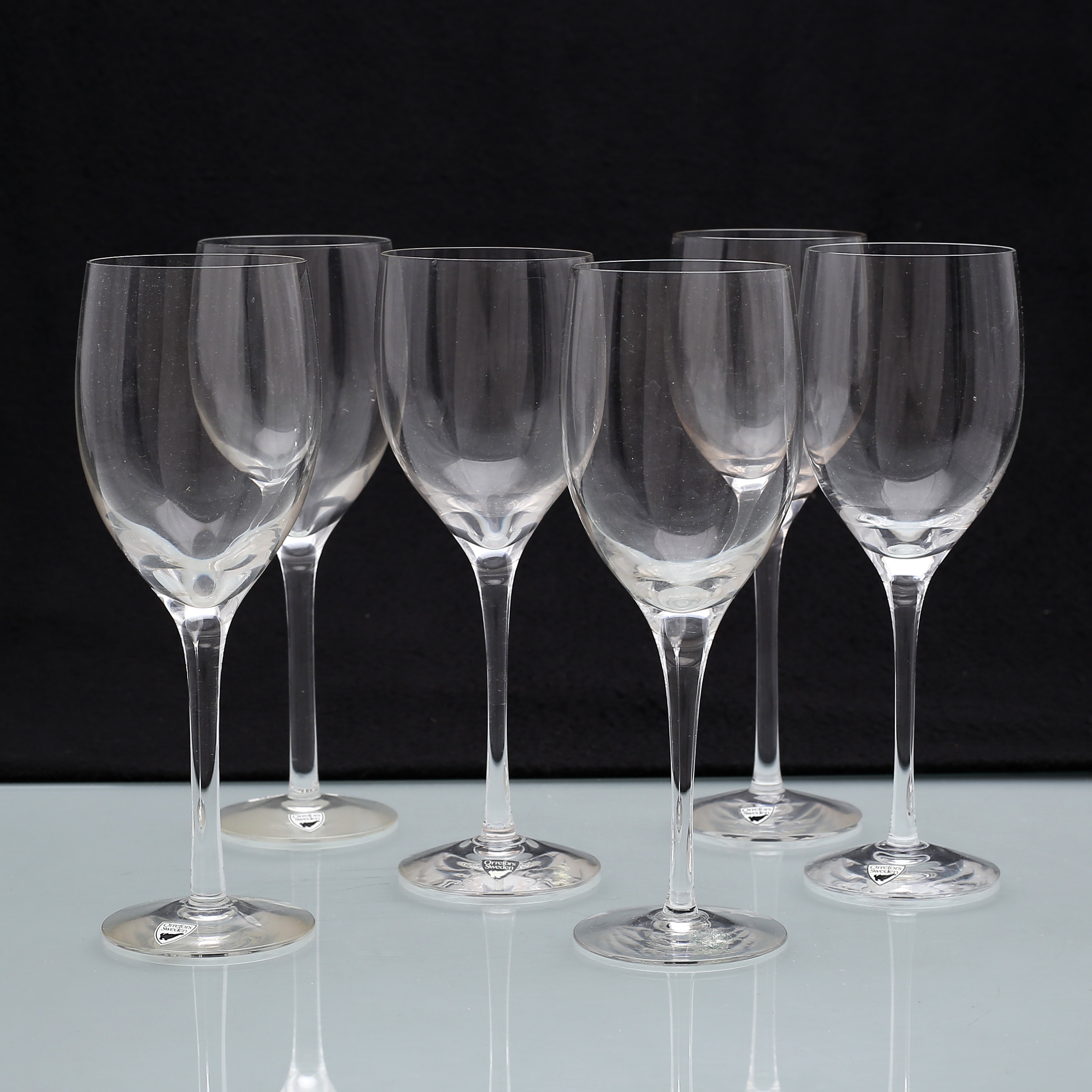 Images for 2203028. NILS LANDBERG. Beer glasses, 6 pcs., "Illusion ...