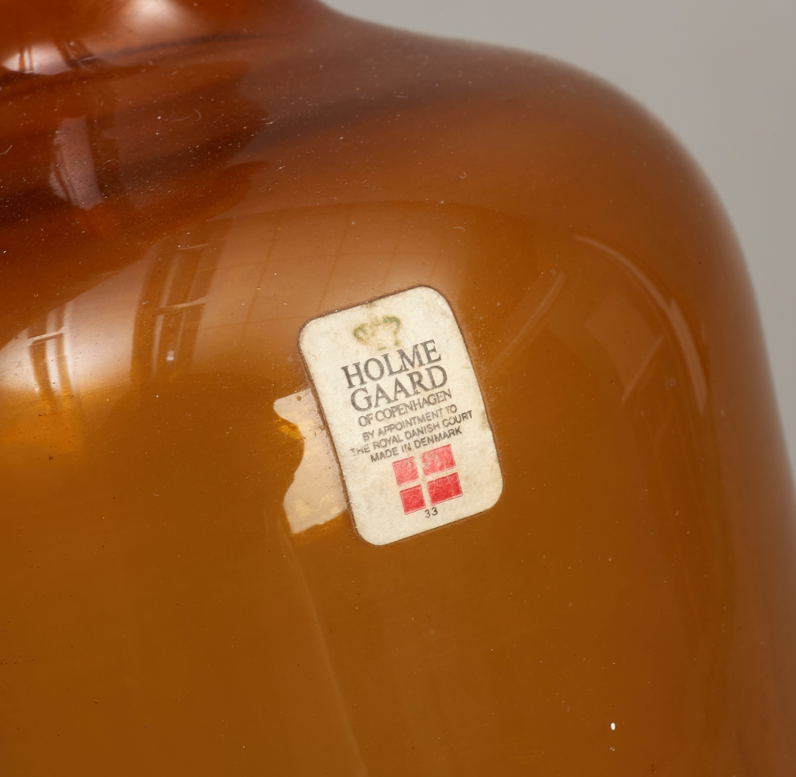 Images for 2205265. OTTO BAUER for HOLMEGAARD, Denmark, 6 vases, glass ...