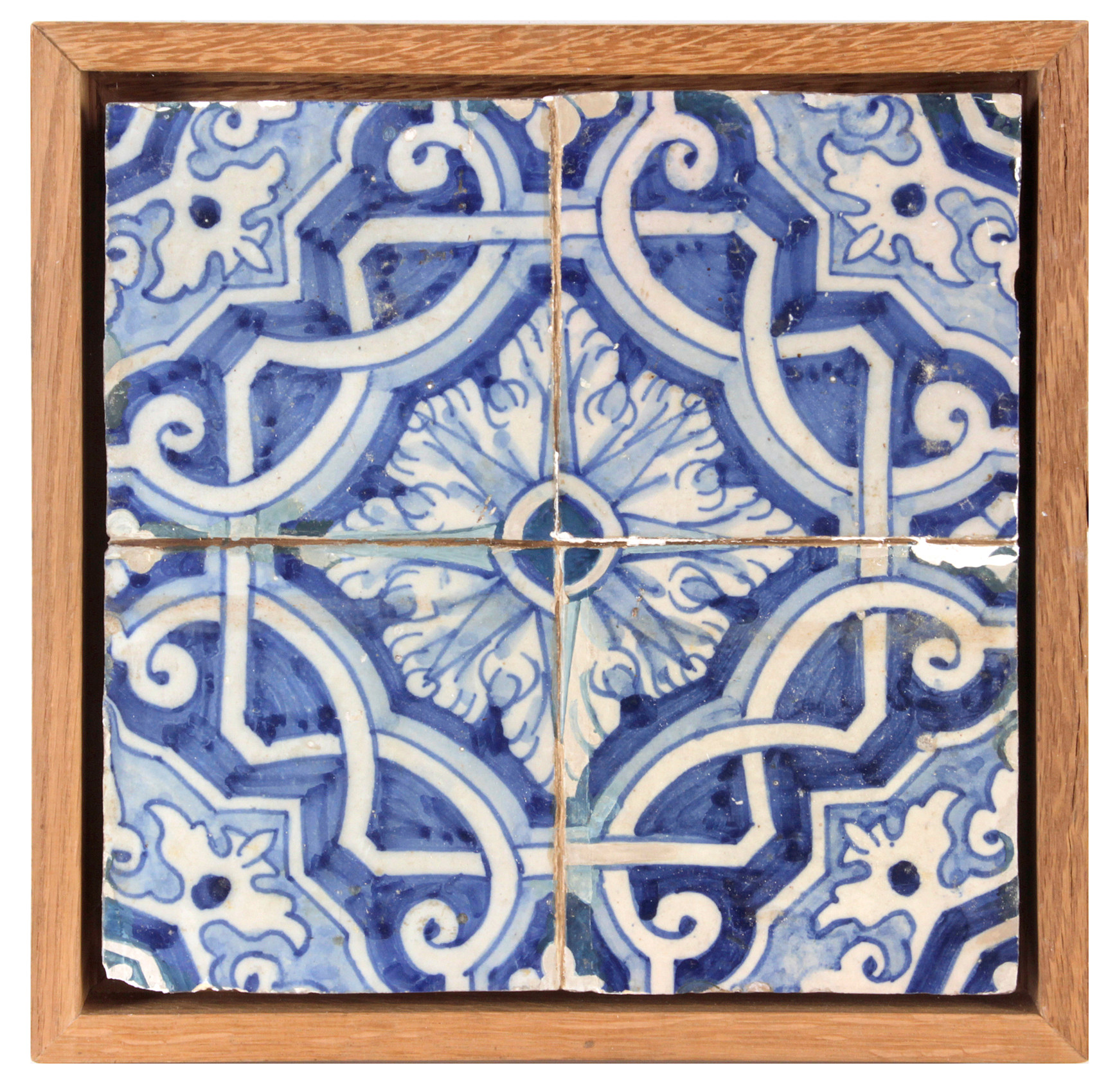 Images for 2206408. CEILING PLATE WITH FOUR SAMPLE CATALAN TILES OF THE ...