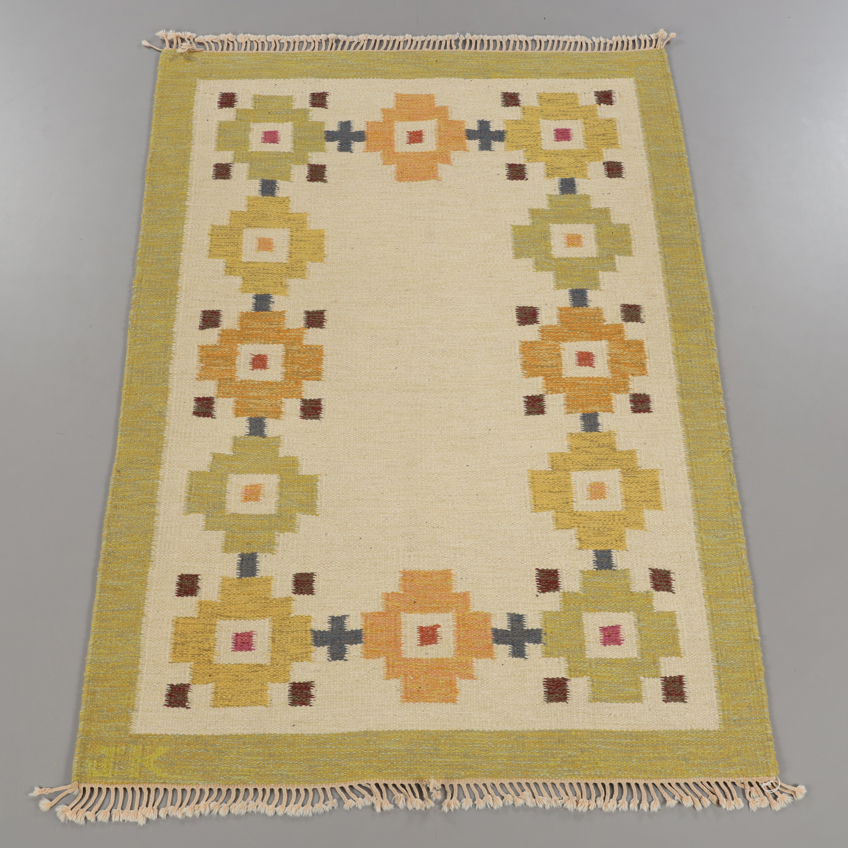 Images for 2208273. CARPET, rug, signed JK (Karin Jönsson). - Auctionet