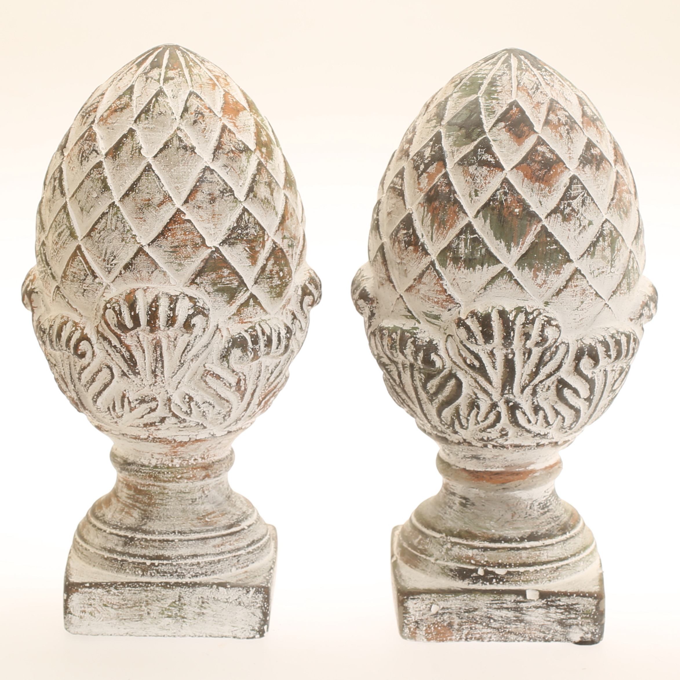 Images for 2209901. SCULPTURES, 2 pieces, cone, stone, contemporary ...