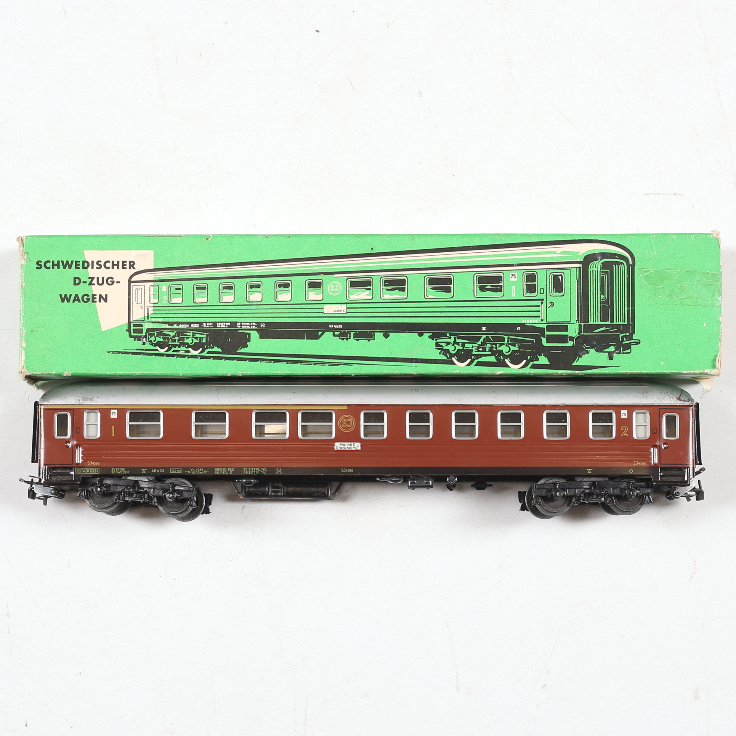 Images for 2211293. MÄRKLIN H0, two Swedish train carriages, including ...