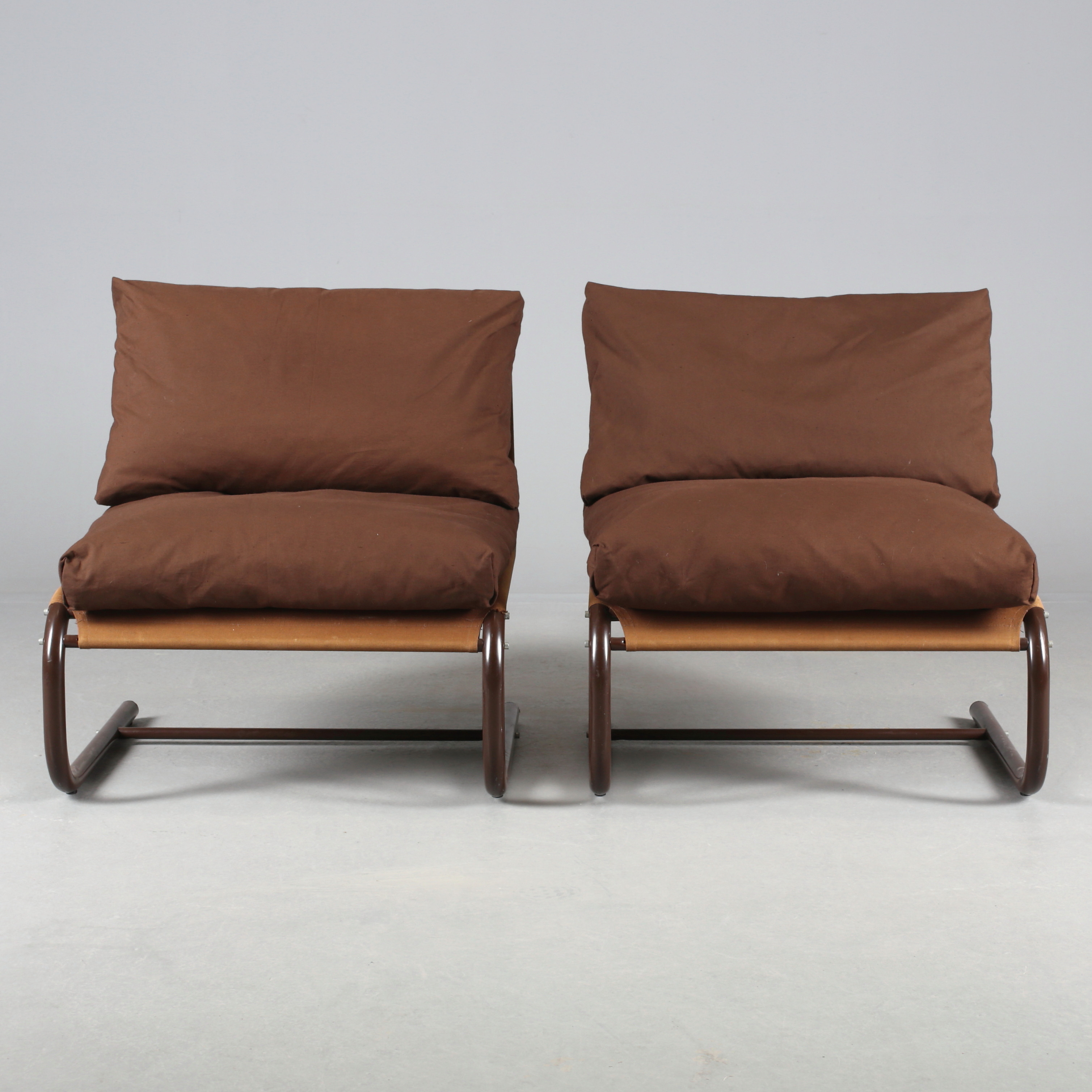 Images for 2213404. JAN DRANGER & JOHAN HULDT. Armchairs, a pair, steel ...