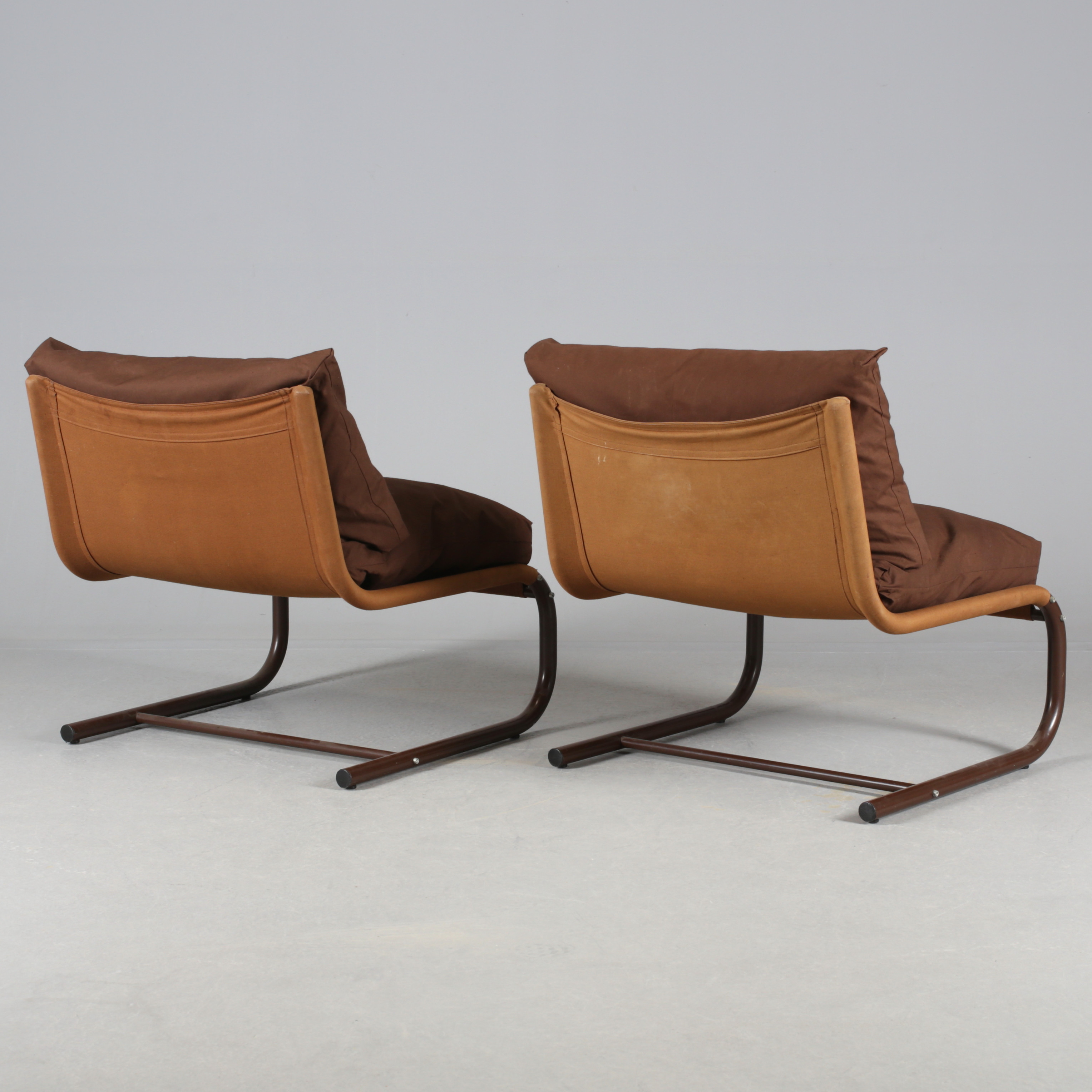 Images for 2213404. JAN DRANGER & JOHAN HULDT. Armchairs, a pair, steel ...