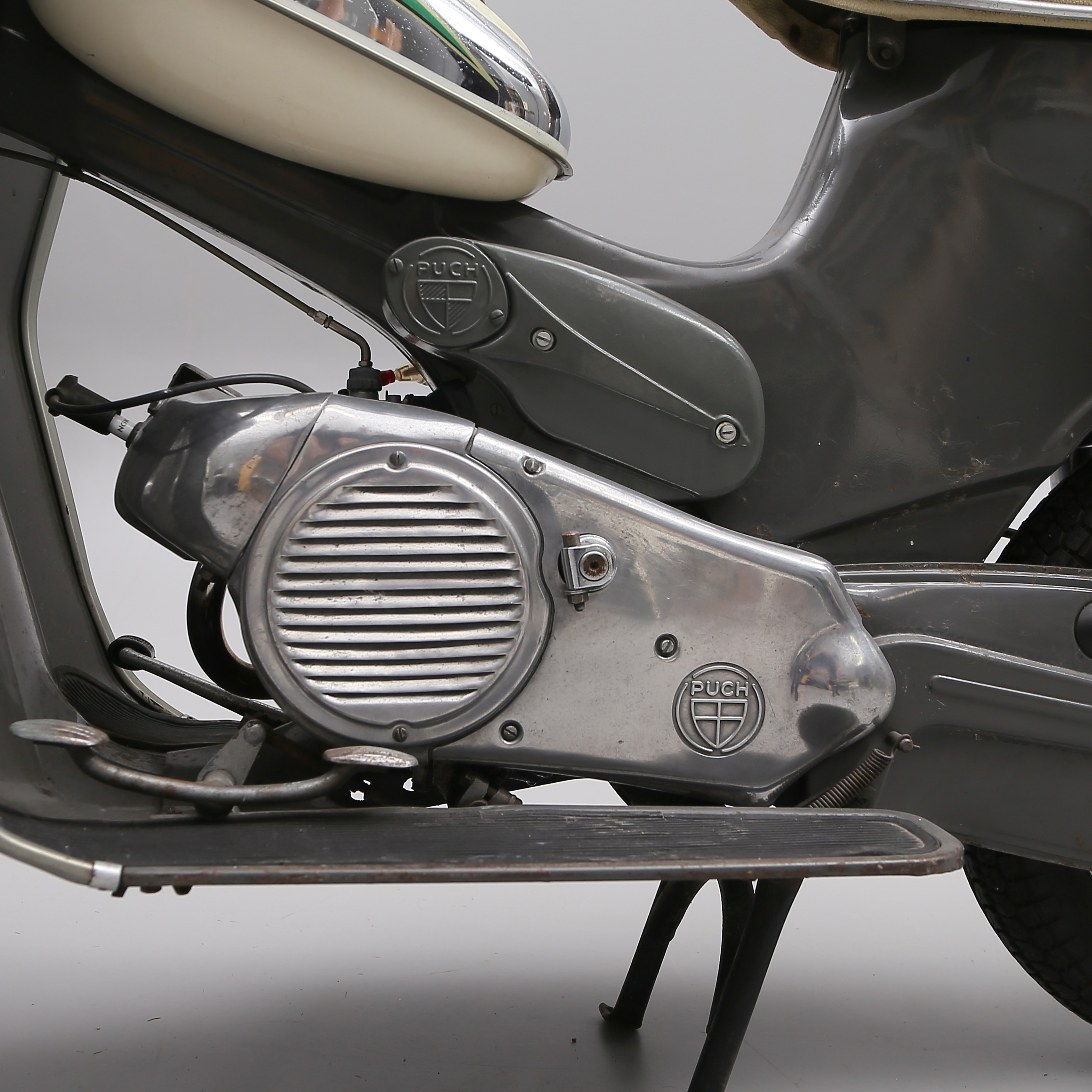 MOPED, Puch, Alabama, grå, 1965. Fordon, Båtar & Delar - Mopeder ...