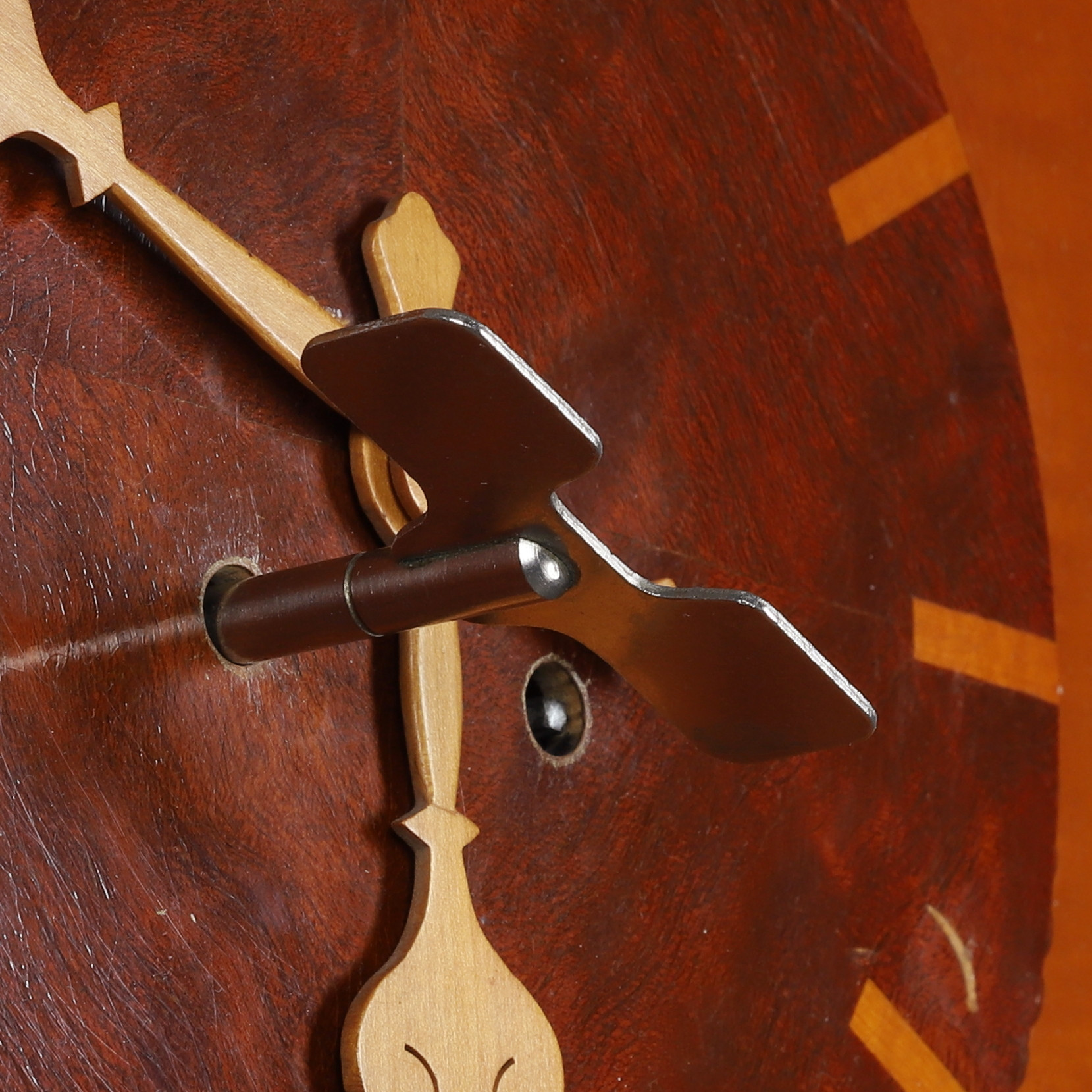 Images for 2218904. WALL CLOCK, Intarsia, Gustav Becker, first half of ...