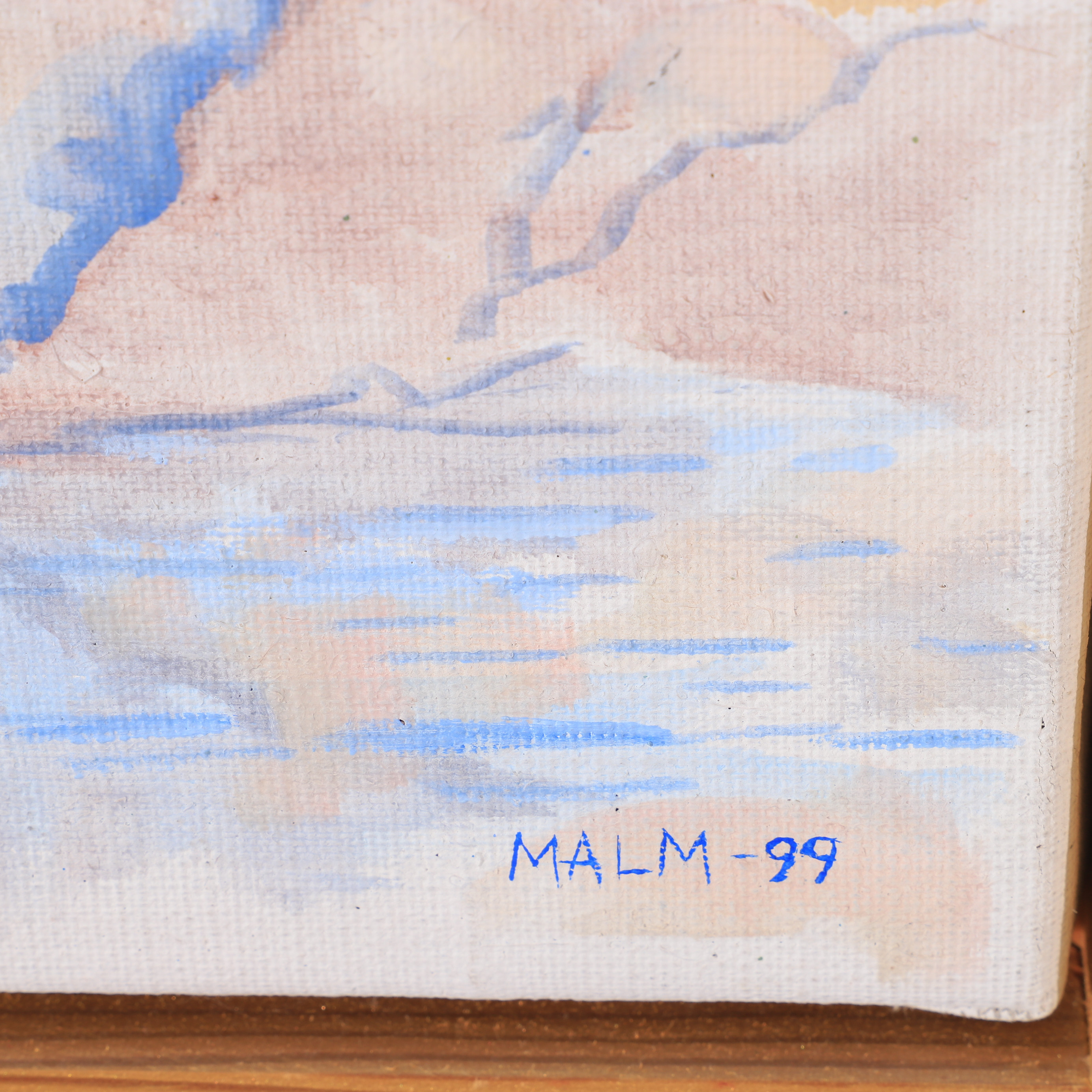 Images for 2219799. BJÖRN MALM. Coastal scene, oil on canvas, signed ...