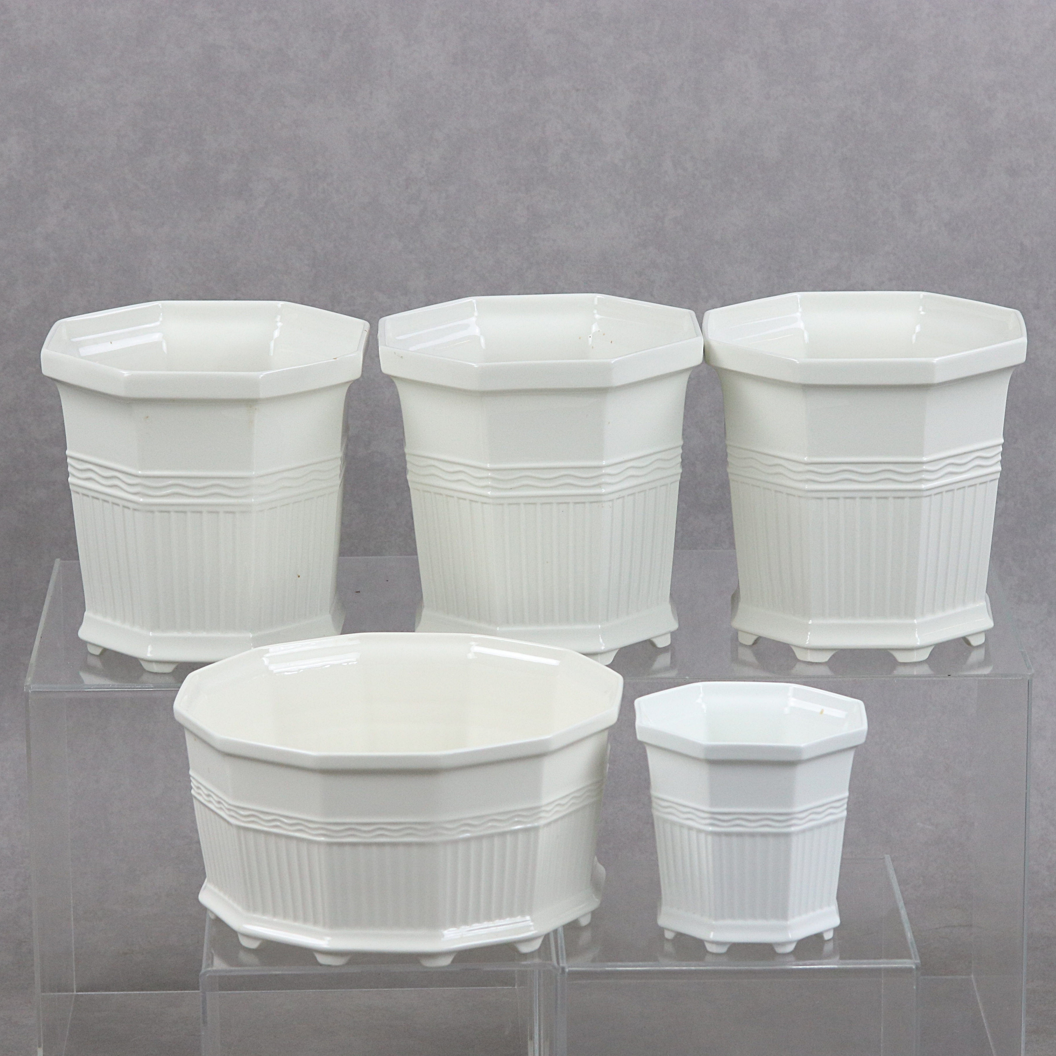 Bilder zu 2221137. AUSSENFUTTER, 5 Stk. Porzellan, "Prinz Eugens ...