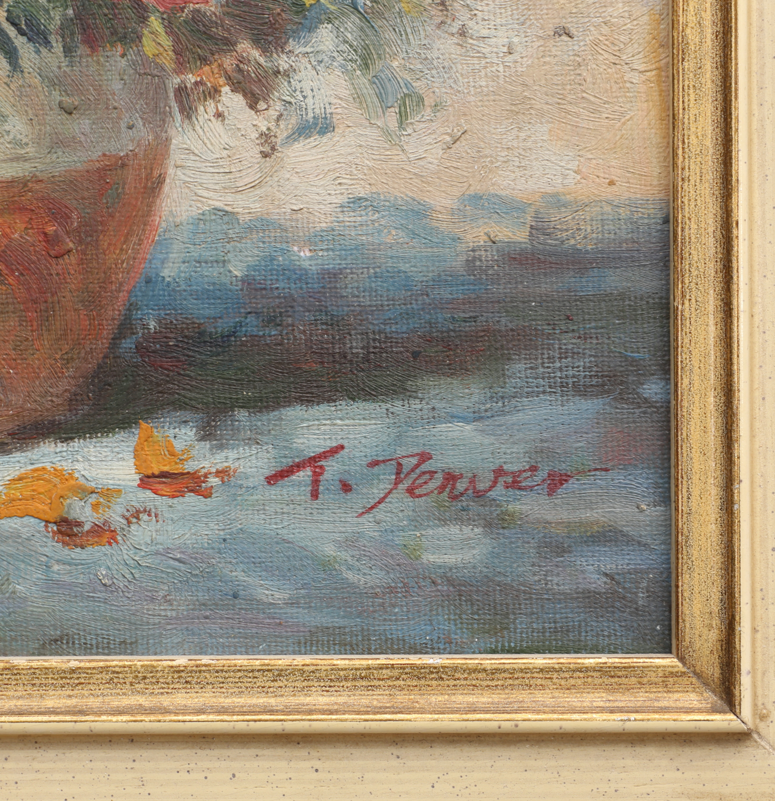 Images for 2221355. OIDENTIFIERAD KONSTNÄR. Flower still life. Oil on ...