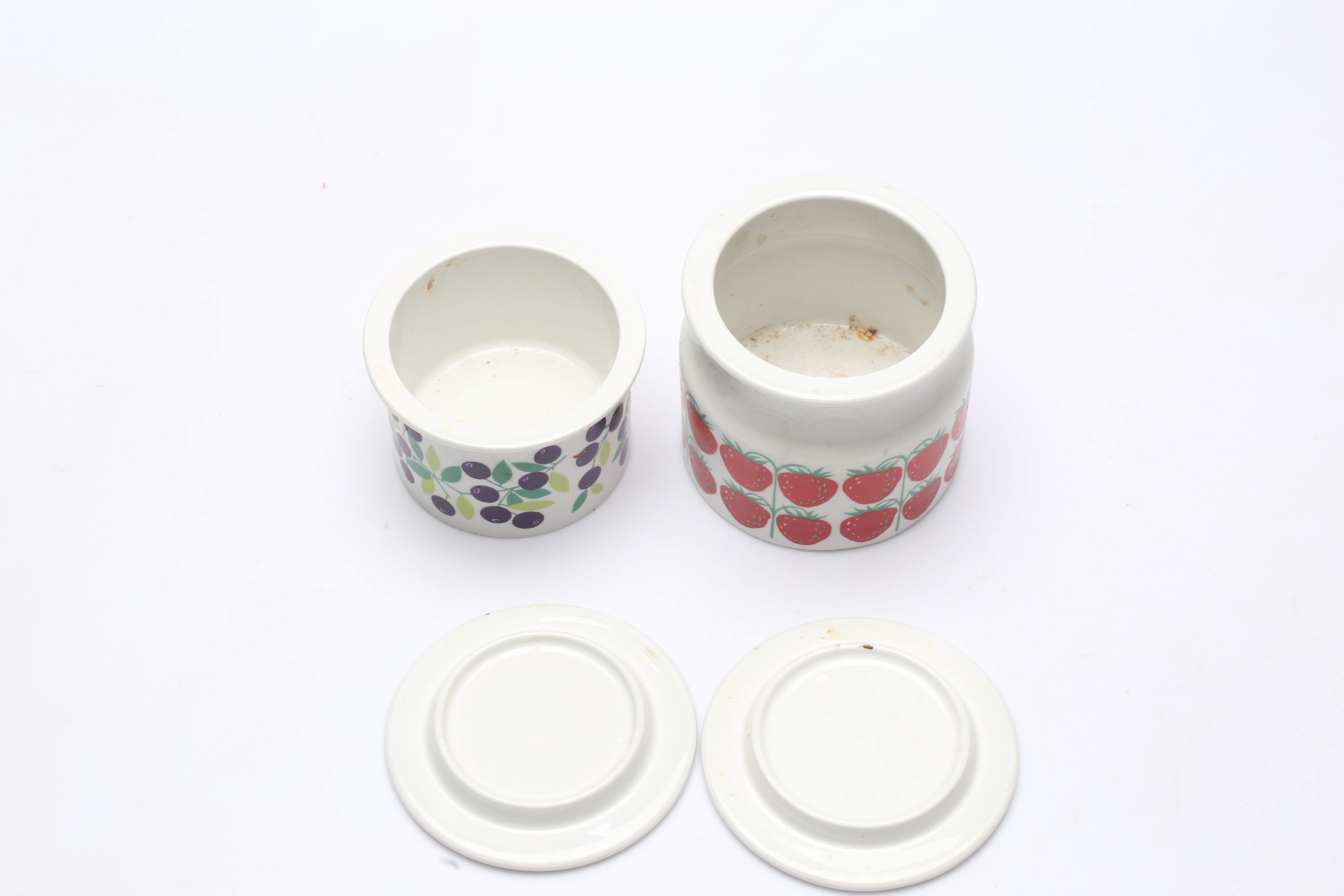 Images for 2221863. JAM JARS WITH COVER, 2 pcs, ceramic, Arabia ...