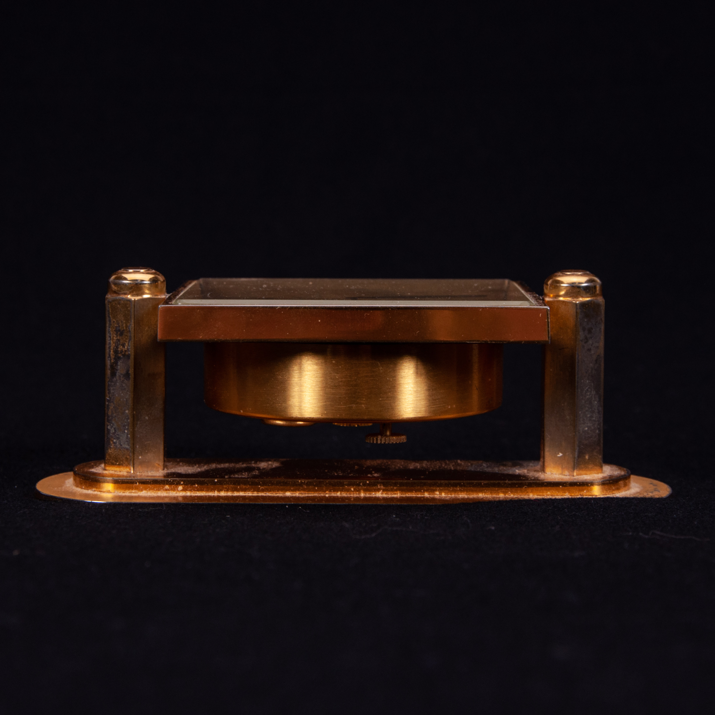 Images for 2222914. ARTHUR IMHOF. Table clock, Art Deco, brass and ...