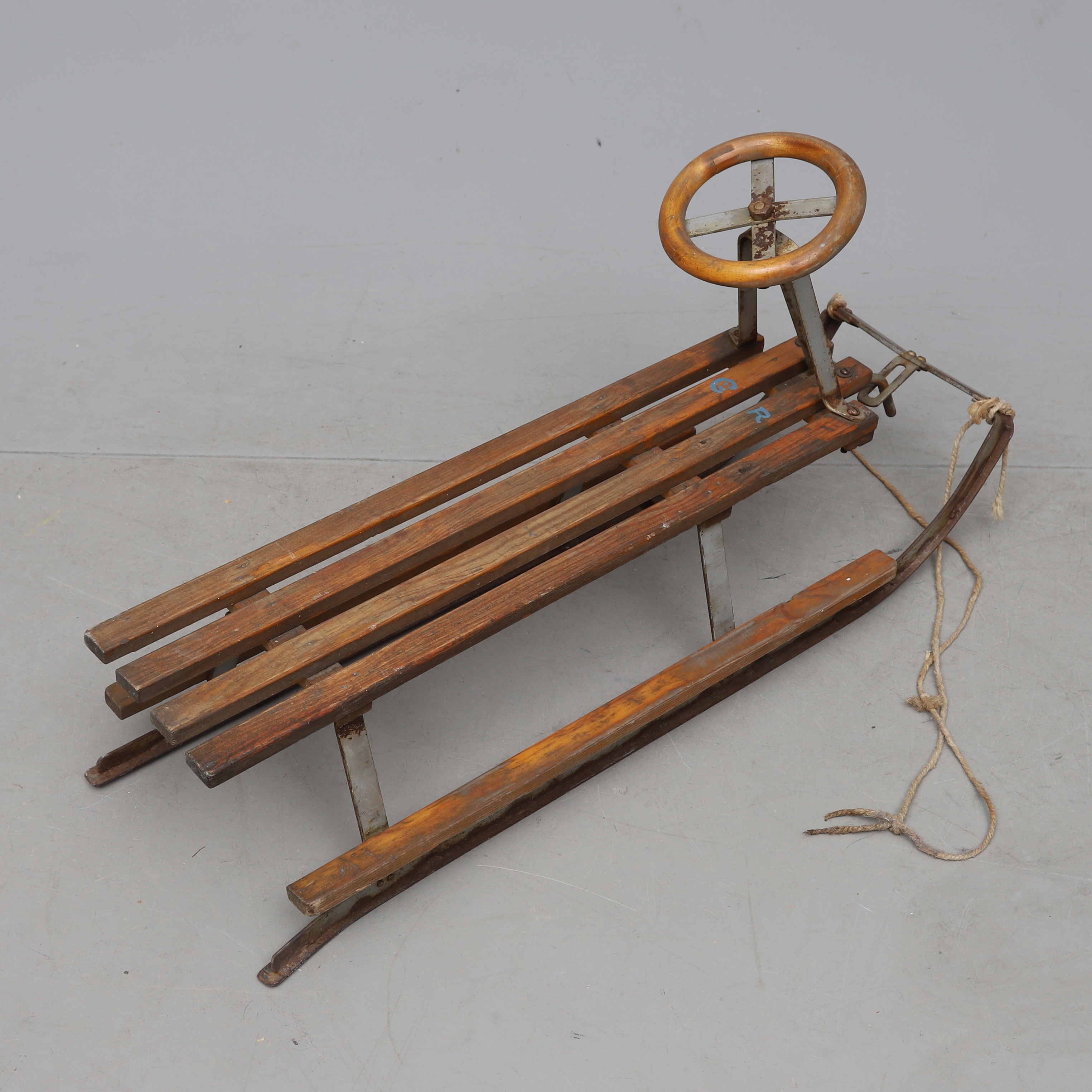 Images for 2224689. SLEDGE, wood and metal, first half of the 20th ...