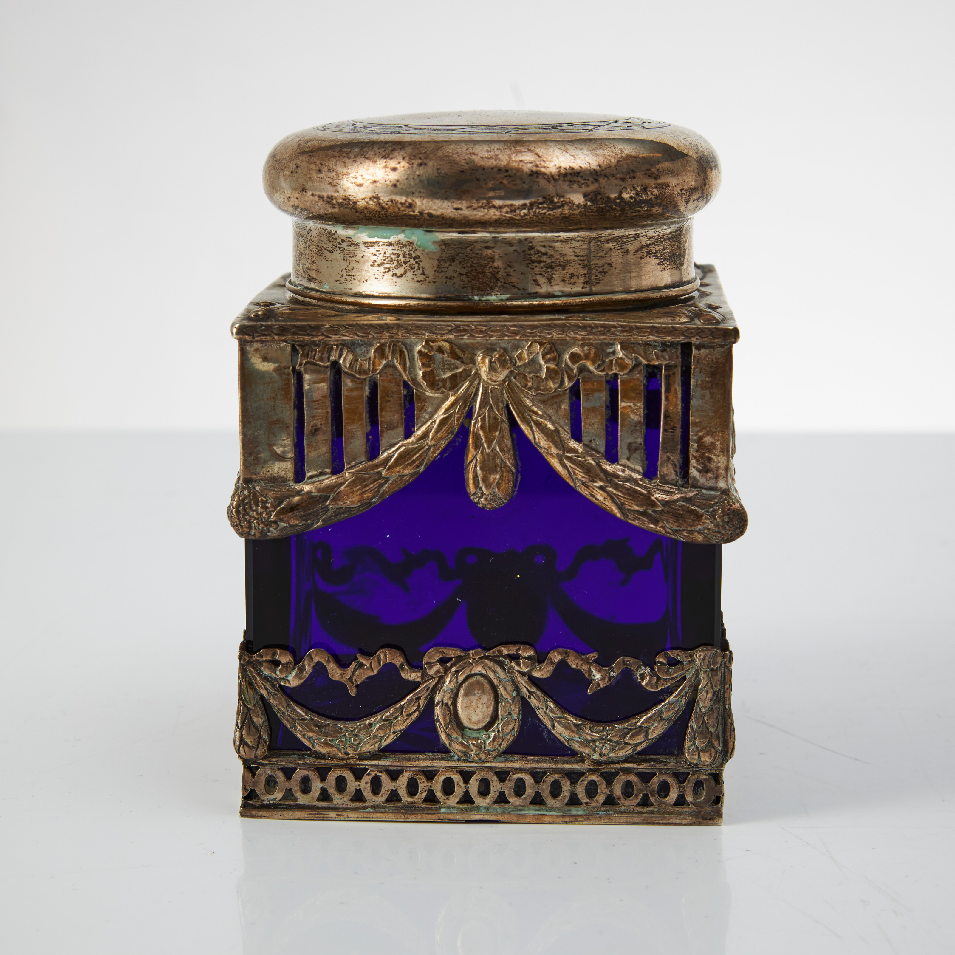 Bilder zu 2225347. TEDOSA, Silber und blaues Glas, nicht identifizierte ...