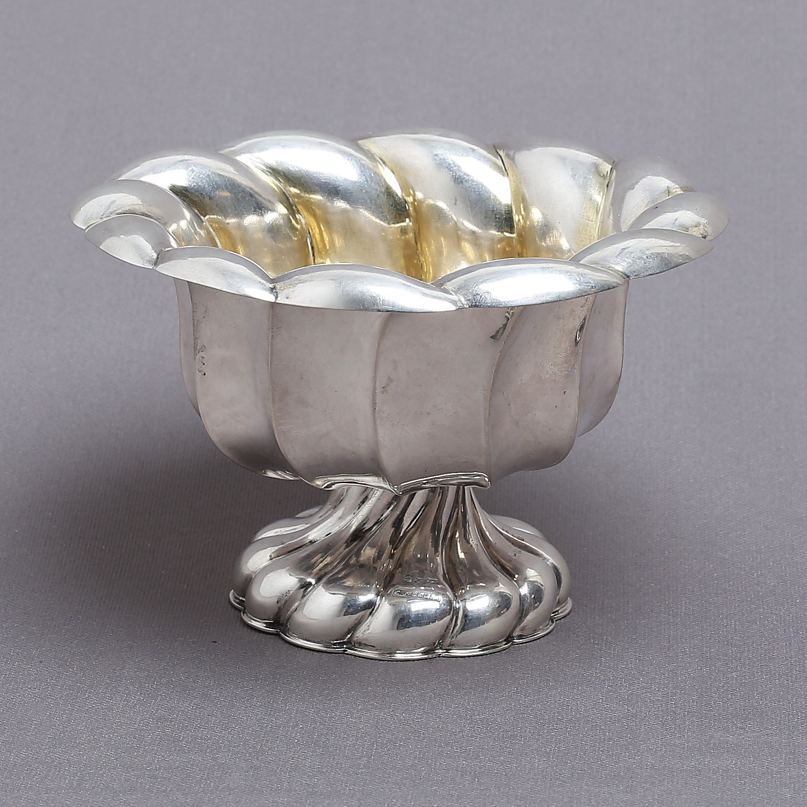 Images for 2225657. BOWL on foot, silver, Carl Peter Hedin, Jönköping ...