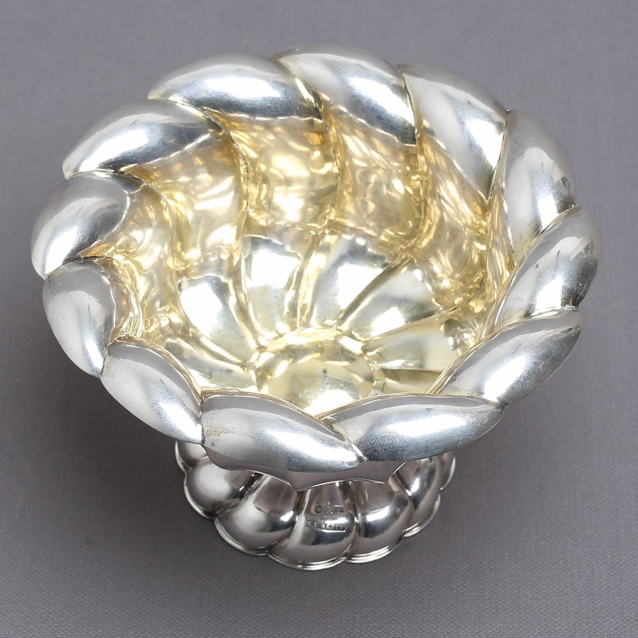 Images for 2225657. BOWL on foot, silver, Carl Peter Hedin, Jönköping ...