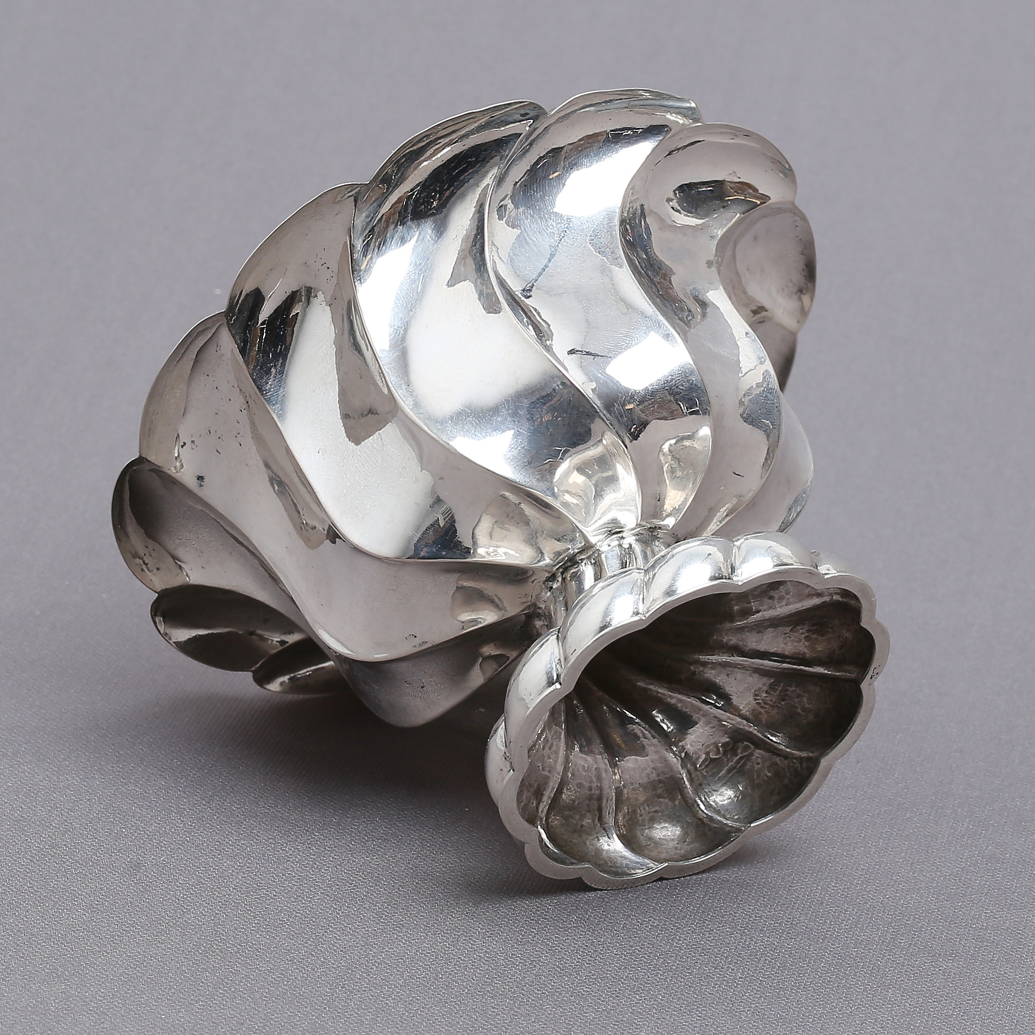 Images for 2225657. BOWL on foot, silver, Carl Peter Hedin, Jönköping ...