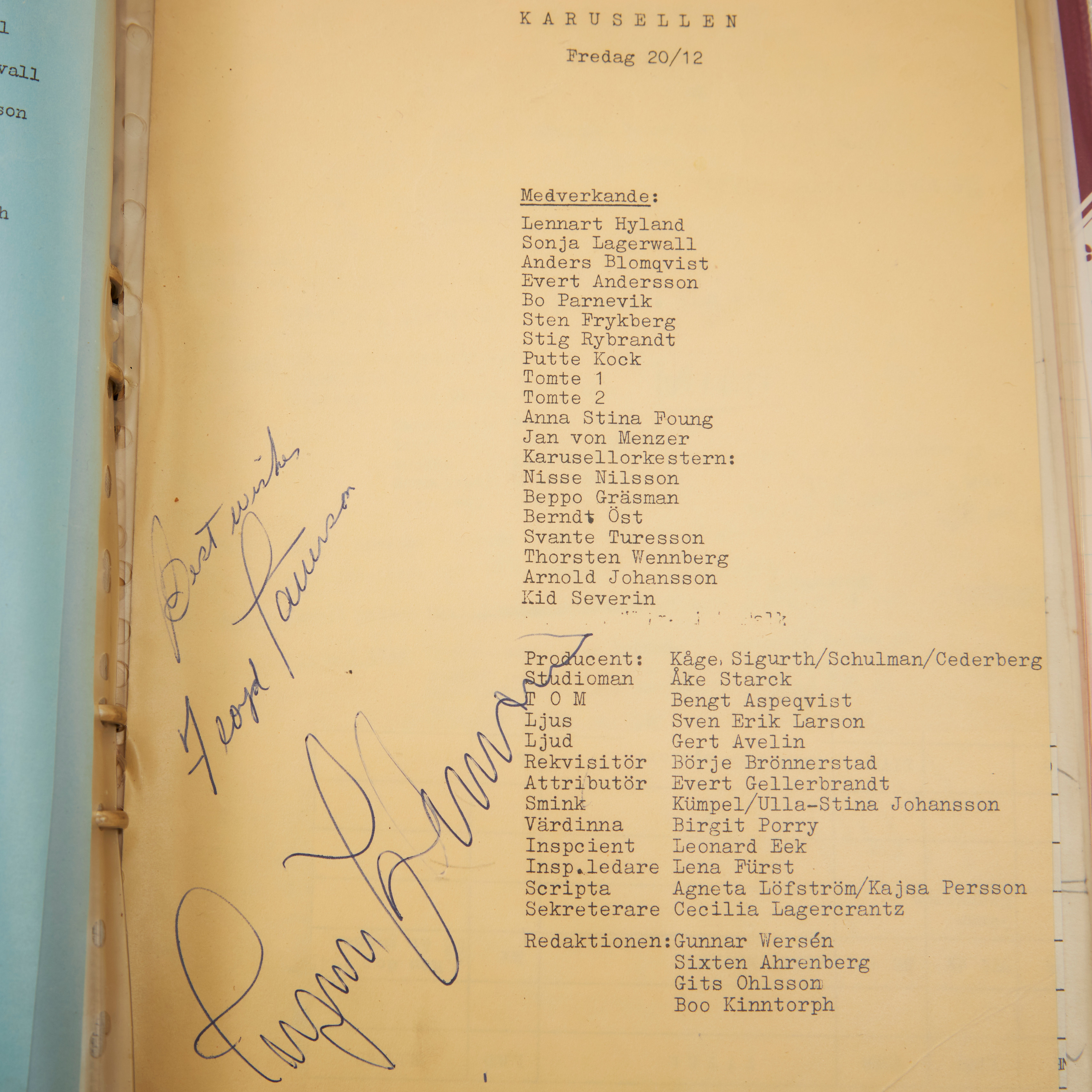 Images for 2226743. AUTOGRAPHS, PHOTOGRAPHS, PARTIALLY SIGNED etc. from ...