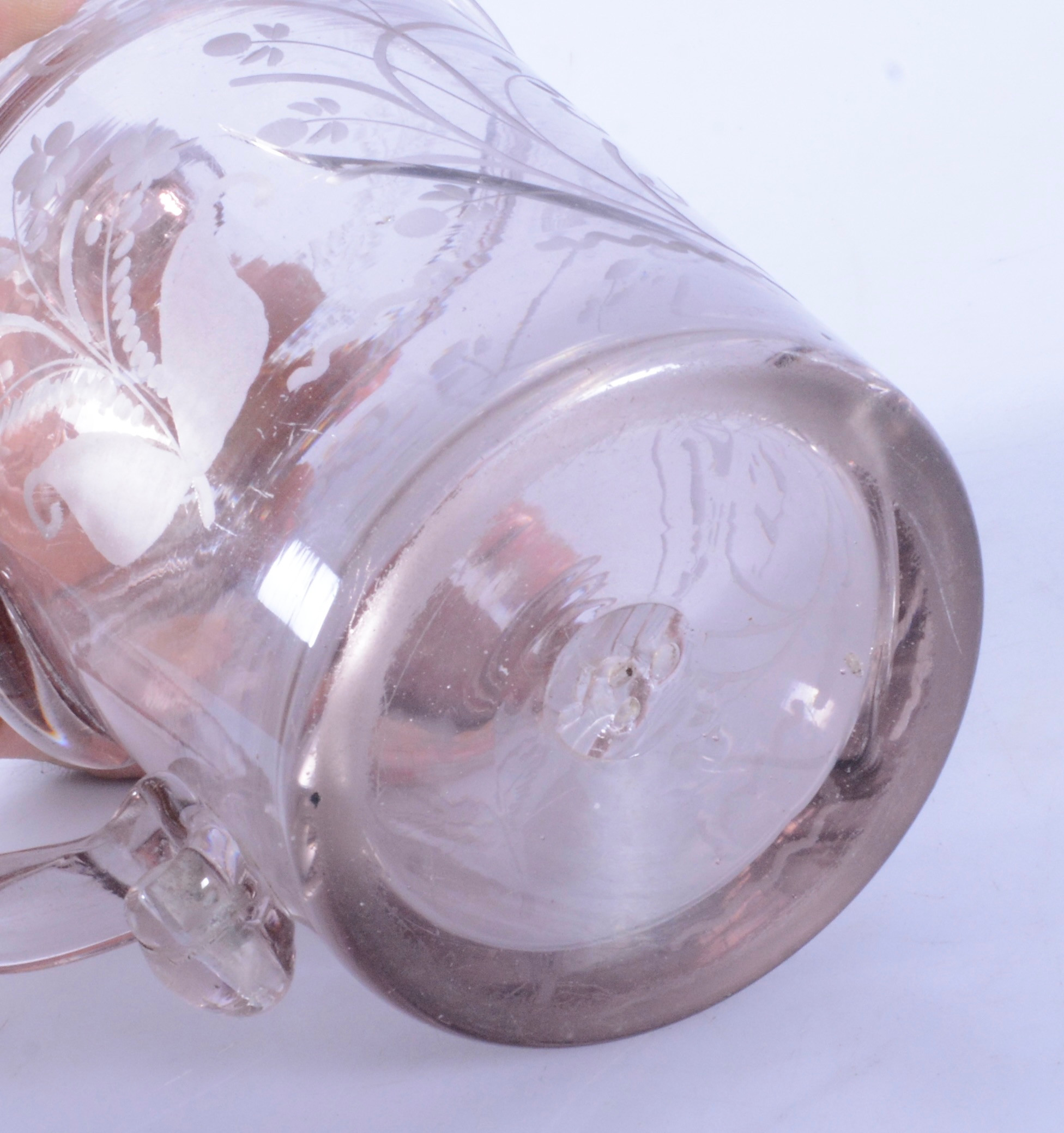 Bilder för 2227644. LOCKBÄGARE, glas, Henrikstorps Glasbruk, 1700 ...