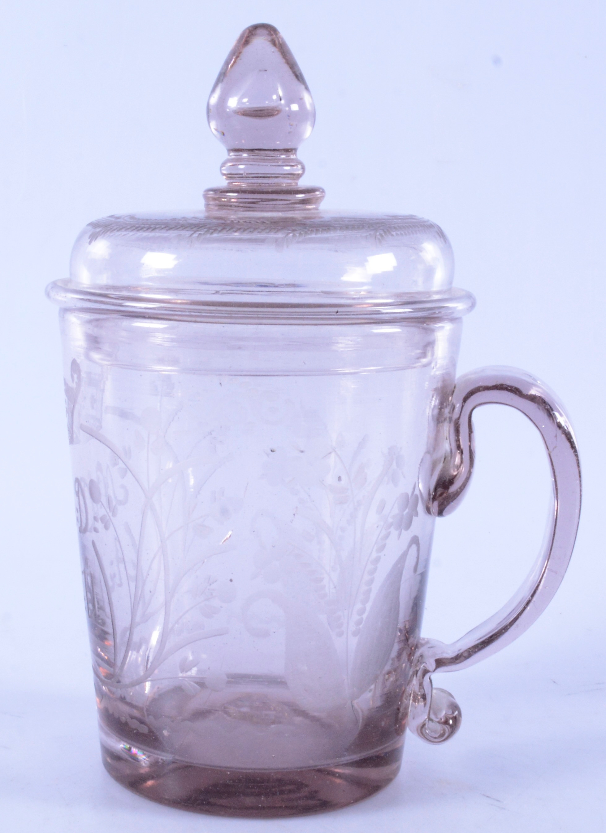 Bilder för 2227644. LOCKBÄGARE, glas, Henrikstorps Glasbruk, 1700 ...