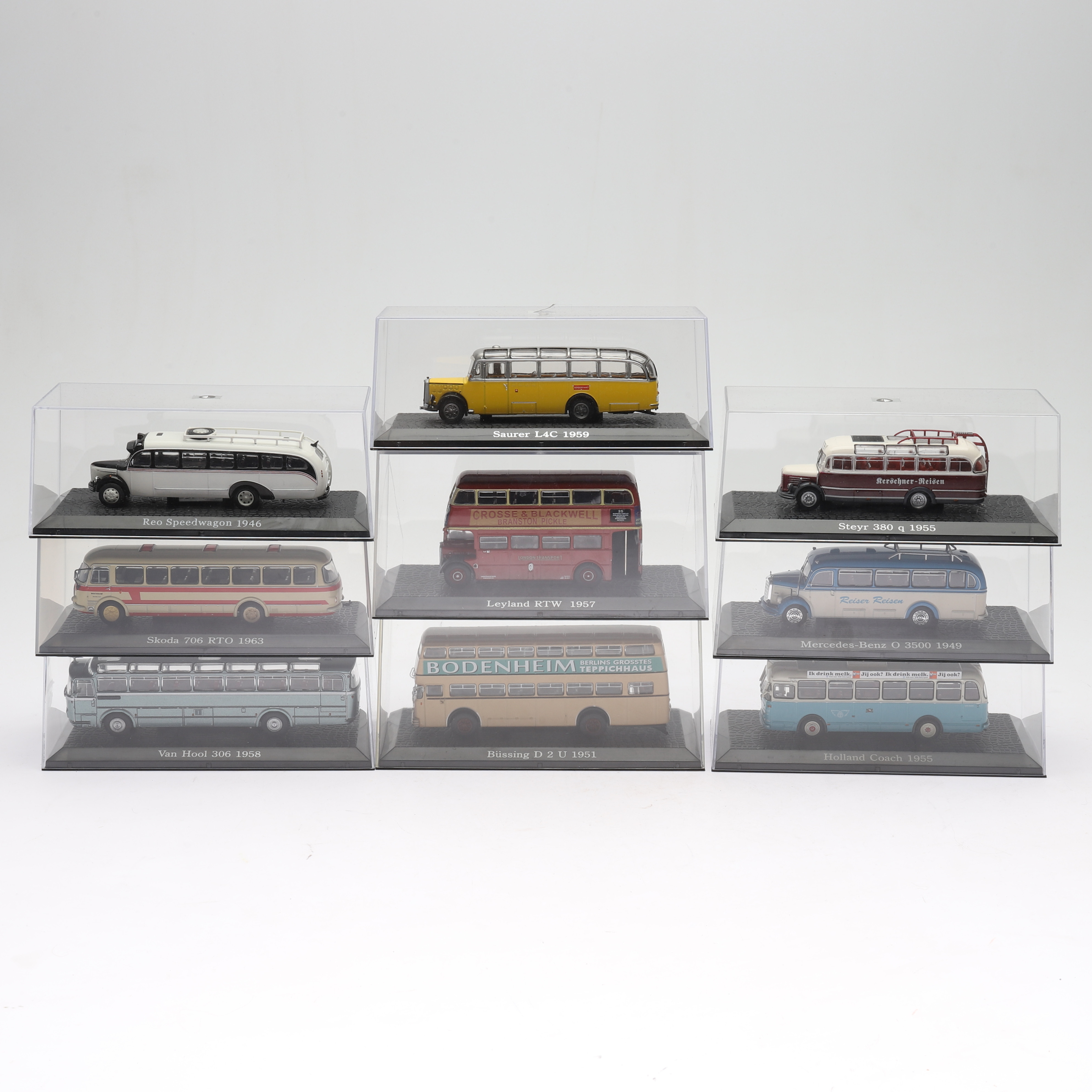 Images for 2231541. MODEL BUSES, 30 pcs, Editions Atlas Collections ...