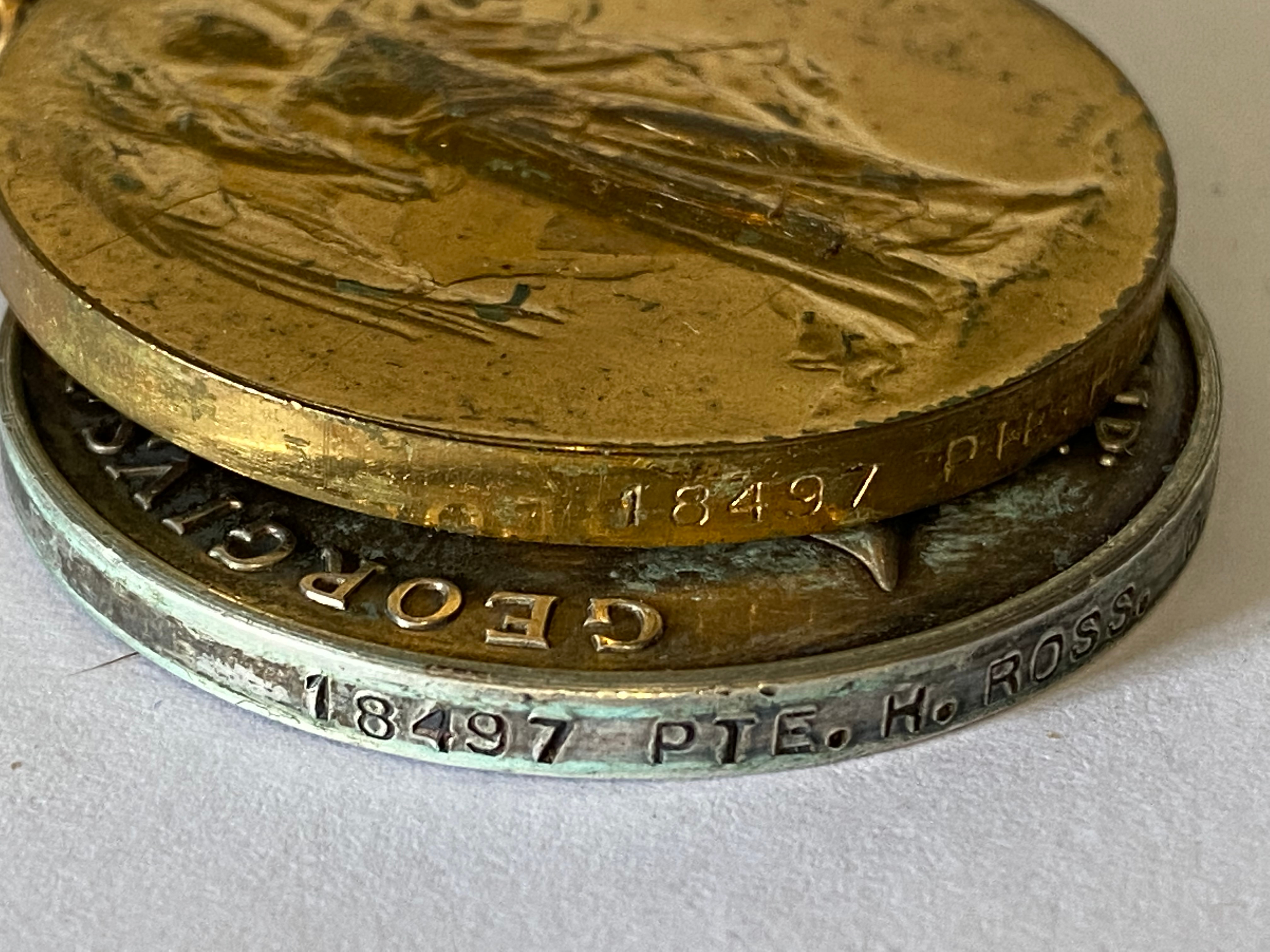 Images for 2234286. A FIRST WORLD WAR PAIR AND MEMORIAL PLAQUE TO THE ...