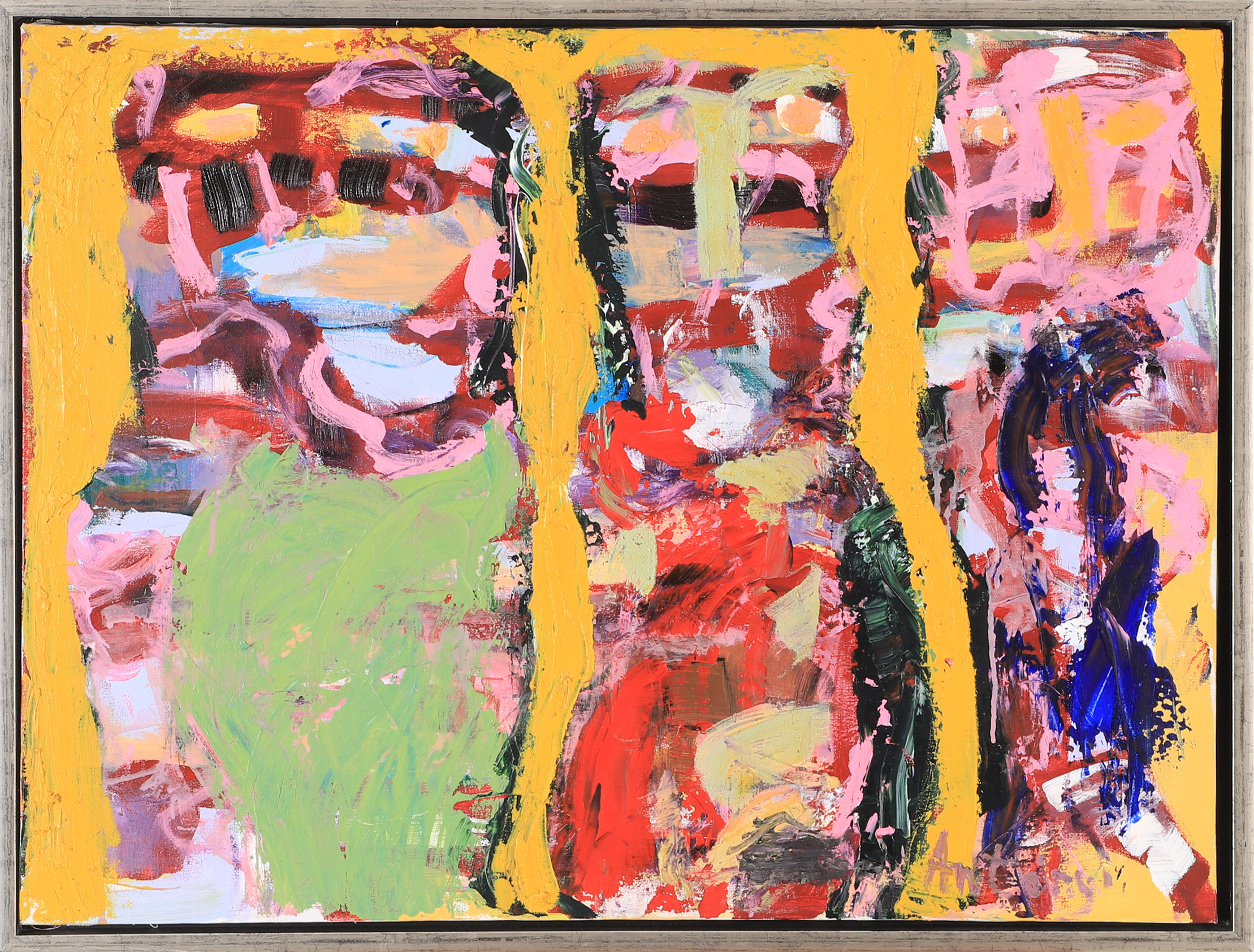 Images for 2237330. IMRE ANTONYI. 3 figures, oil on canvas, signed ...