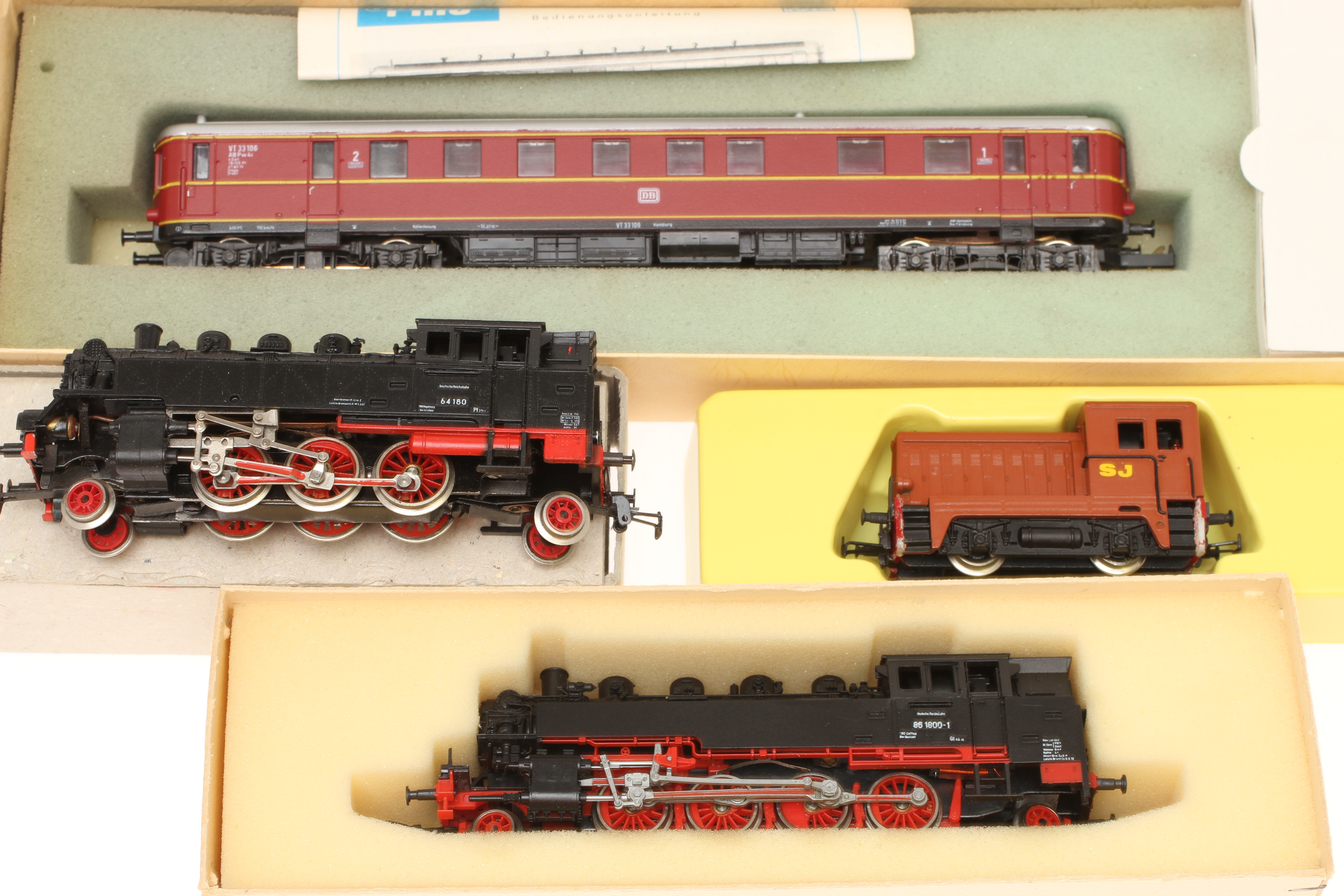 Images for 22430. PIKO 4 locomotives in original boxes, BR 86, BR 64 ...